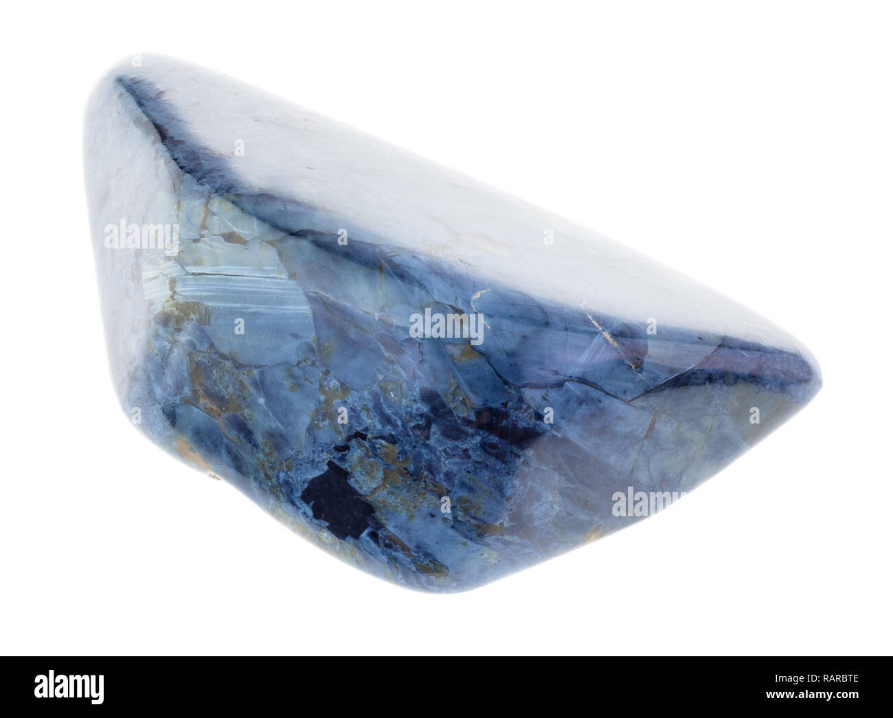 macro photography of natural mineral from geological collection ...