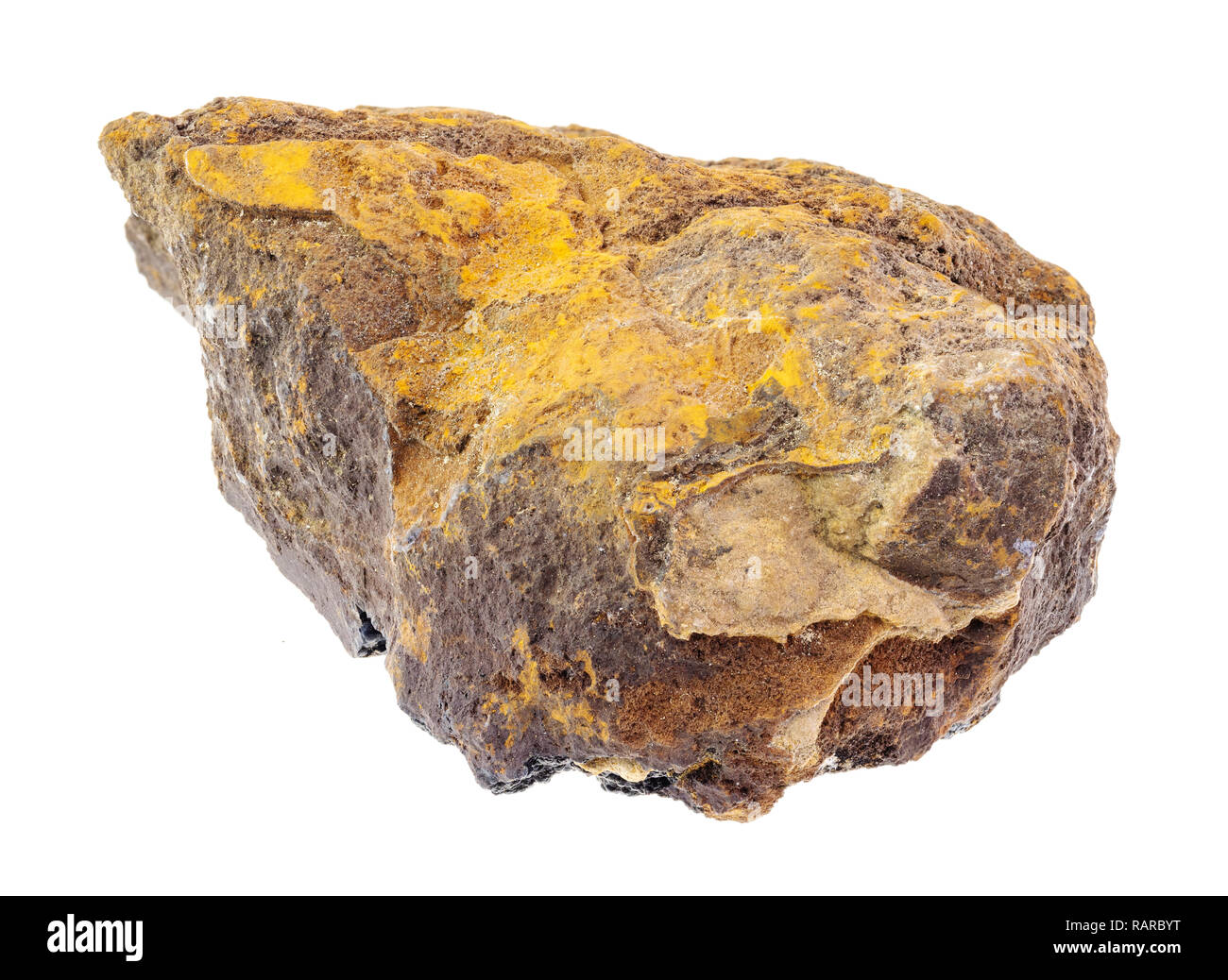 Limonite mineral rock sample hi-res stock photography and images - Alamy