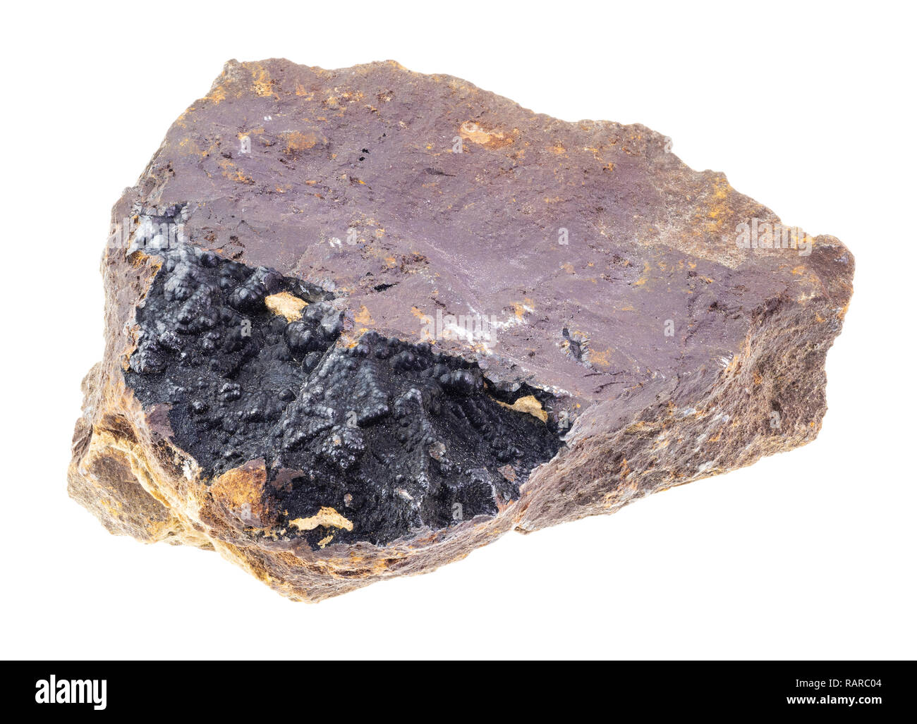 Limonite mineral rock sample hi-res stock photography and images - Alamy