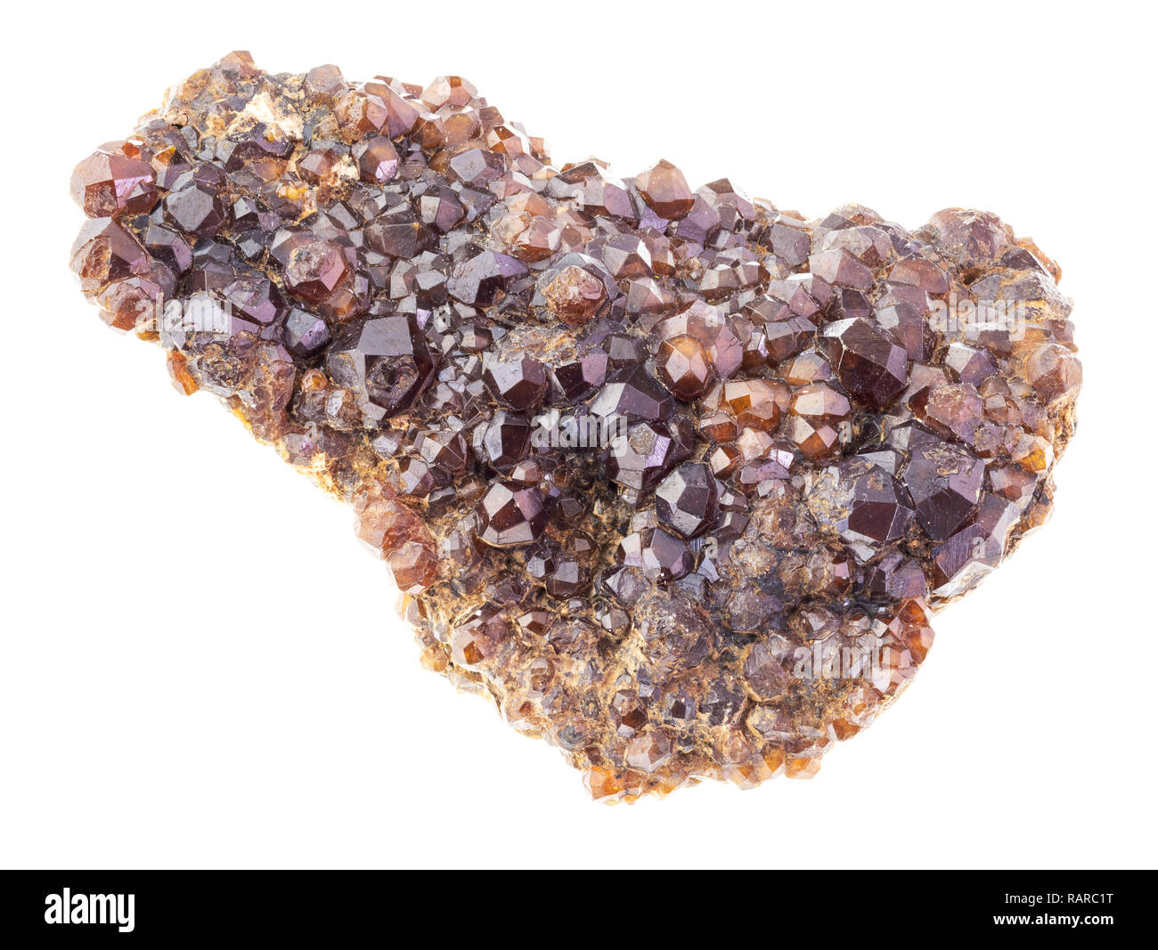 macro photography of natural mineral from geological collection - raw ...
