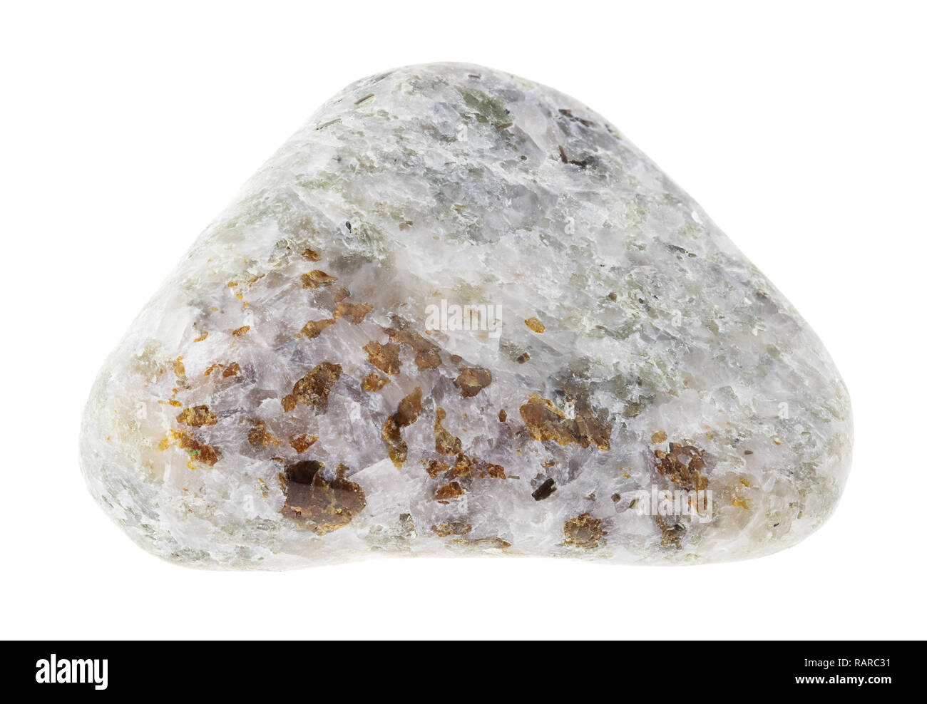 macro photography of natural mineral from geological collection - brown ...