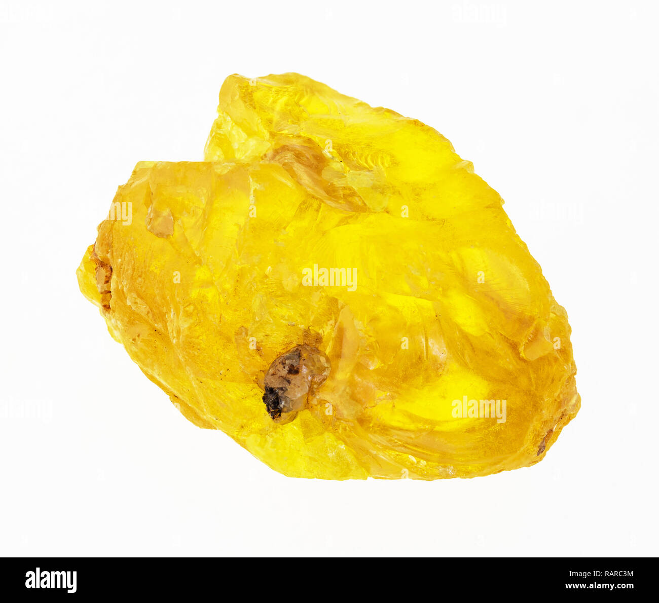 macro photography of natural mineral from geological collection - rough ...