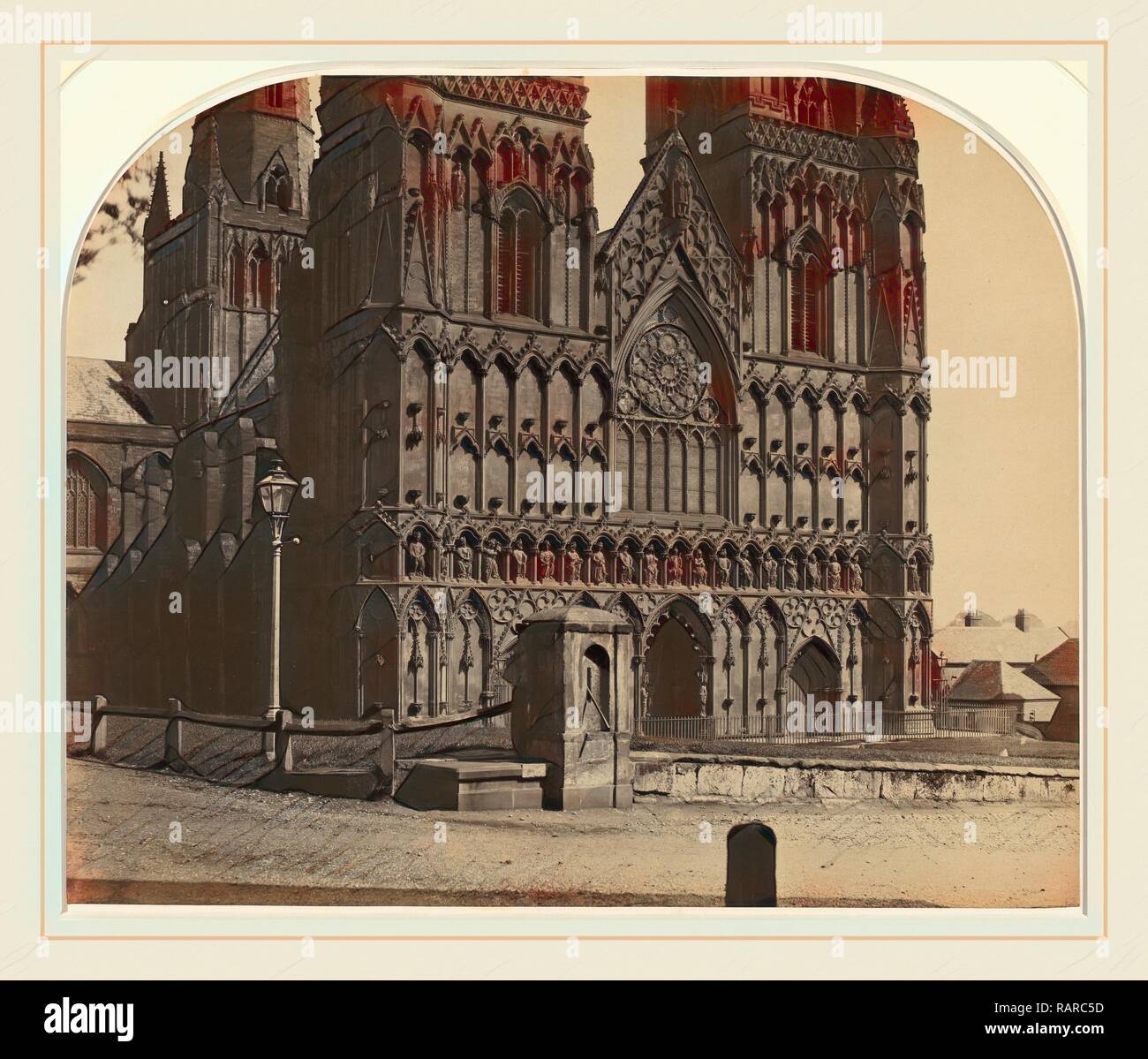 Roger Fenton (British, 1819-1869), Lichfield Cathedral from the North ...