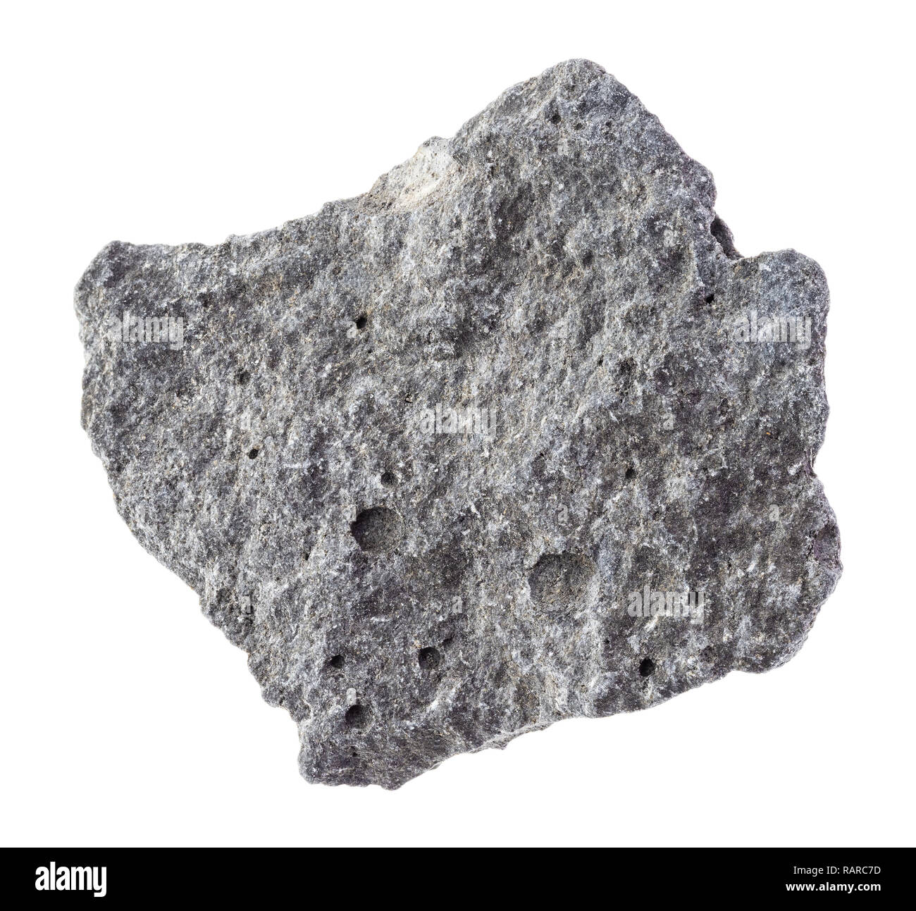 macro photography of natural mineral from geological collection - rough ...