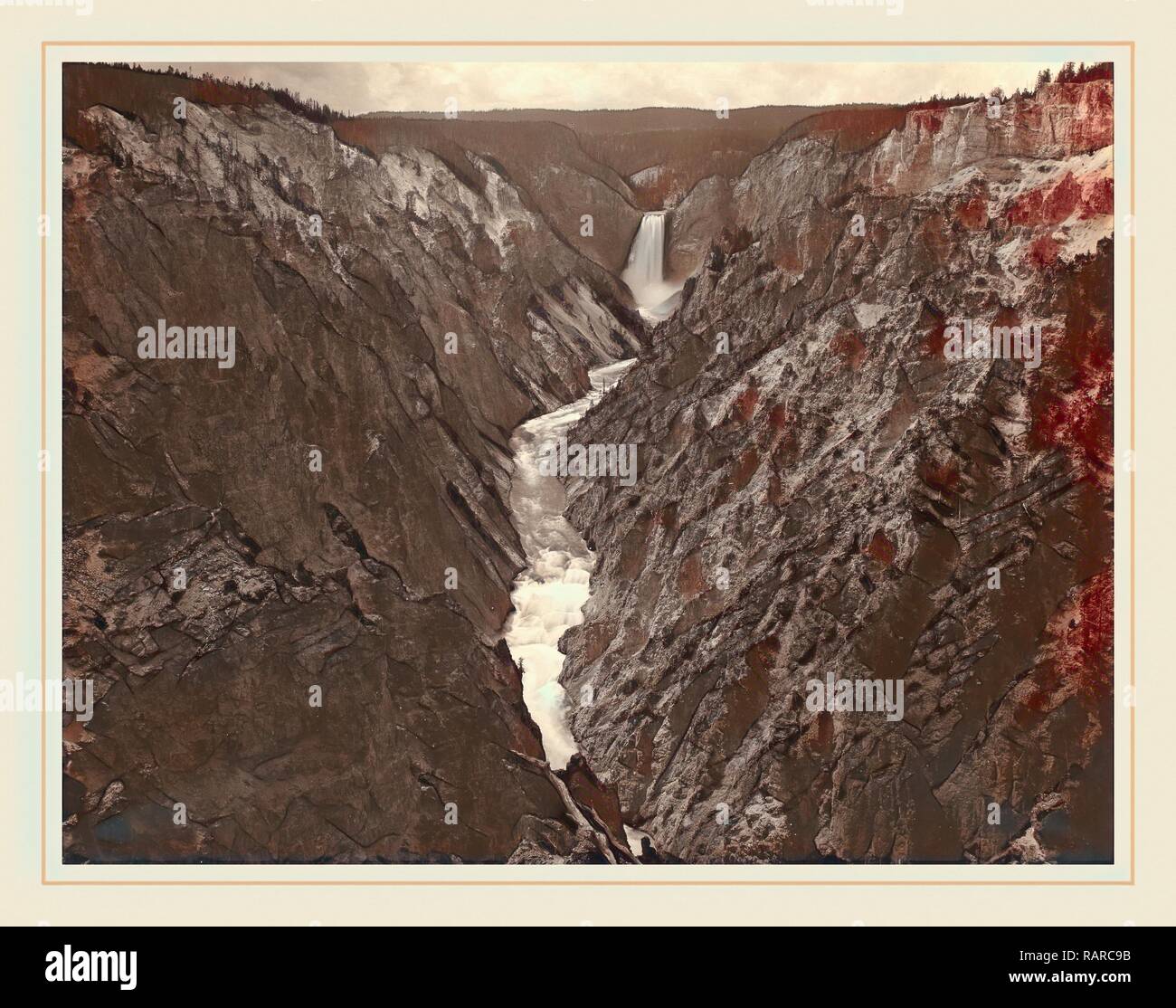 F. Jay Haynes (American, 1853-1921), Grand Canyon of the Yellowstone ...