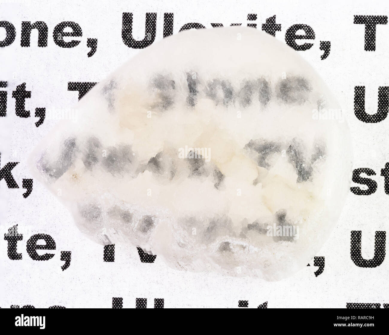 macro photography of natural mineral from geological collection ...