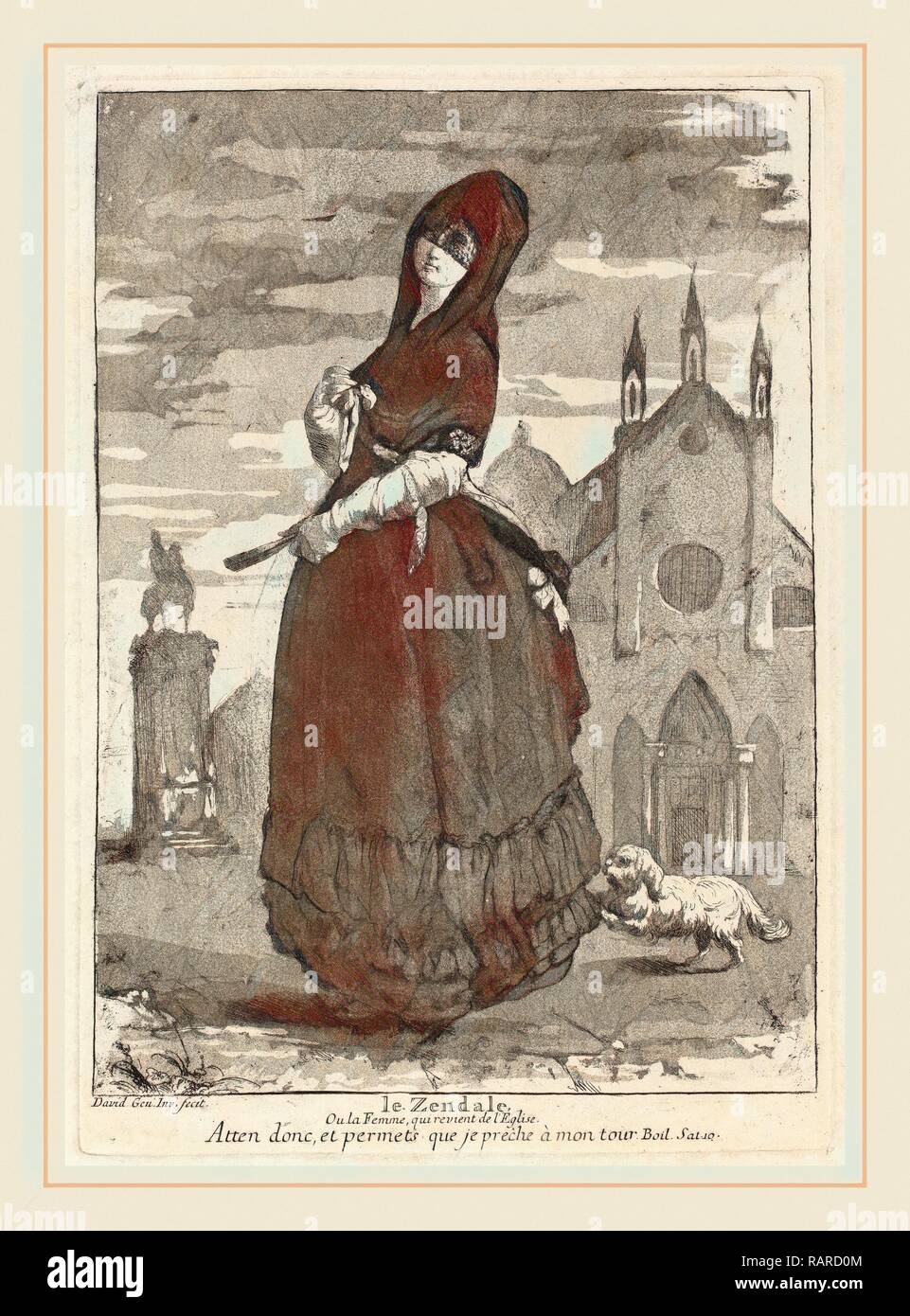 Giovanni David (Italian, 1743-1790), Le Zendale, 1775, etching and ...