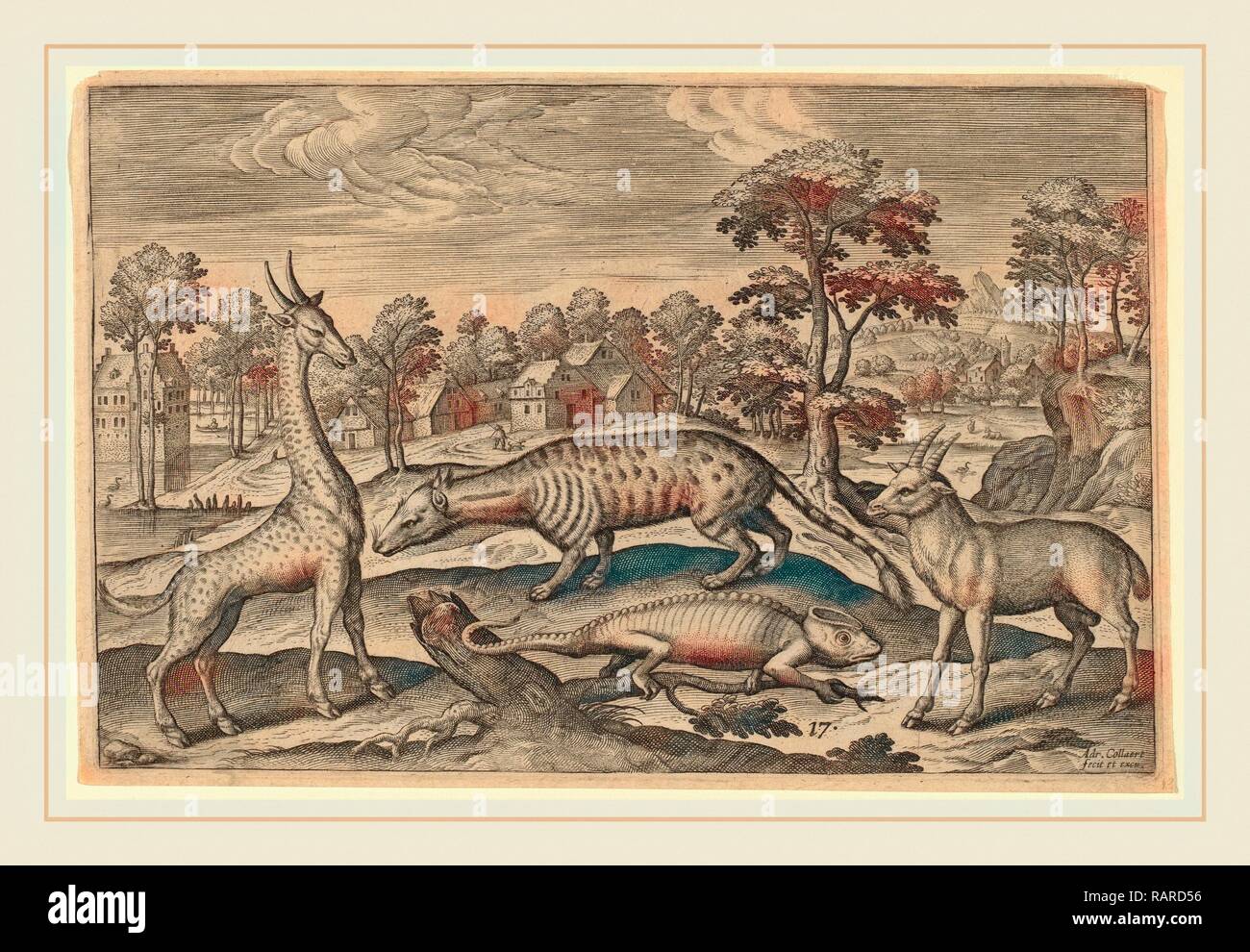 Adriaen Collaert (Flemish, c. 1560-1618), Animalium Quadrupedum ...