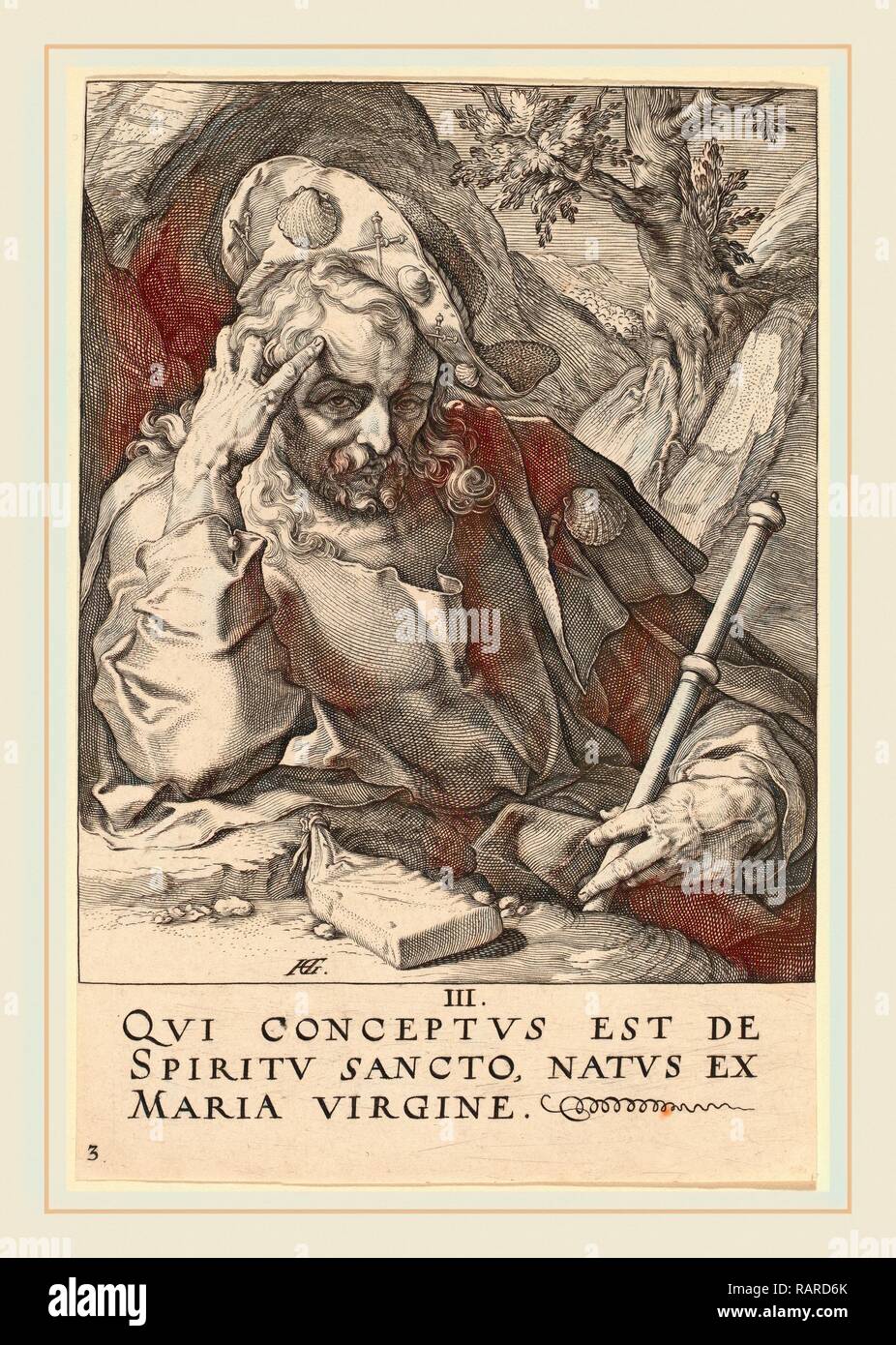Hendrik Goltzius (Dutch, 1558-1617), Saint James Major, probably 1589 ...