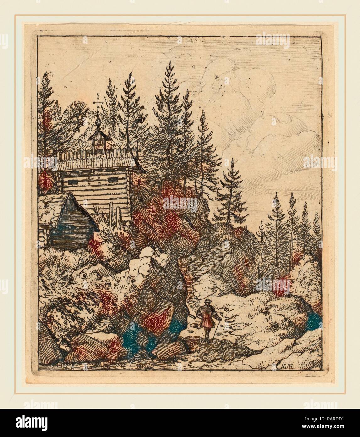 Allart van Everdingen (Dutch, 1621-1675), Chapel, probably c. 1645-1656 ...