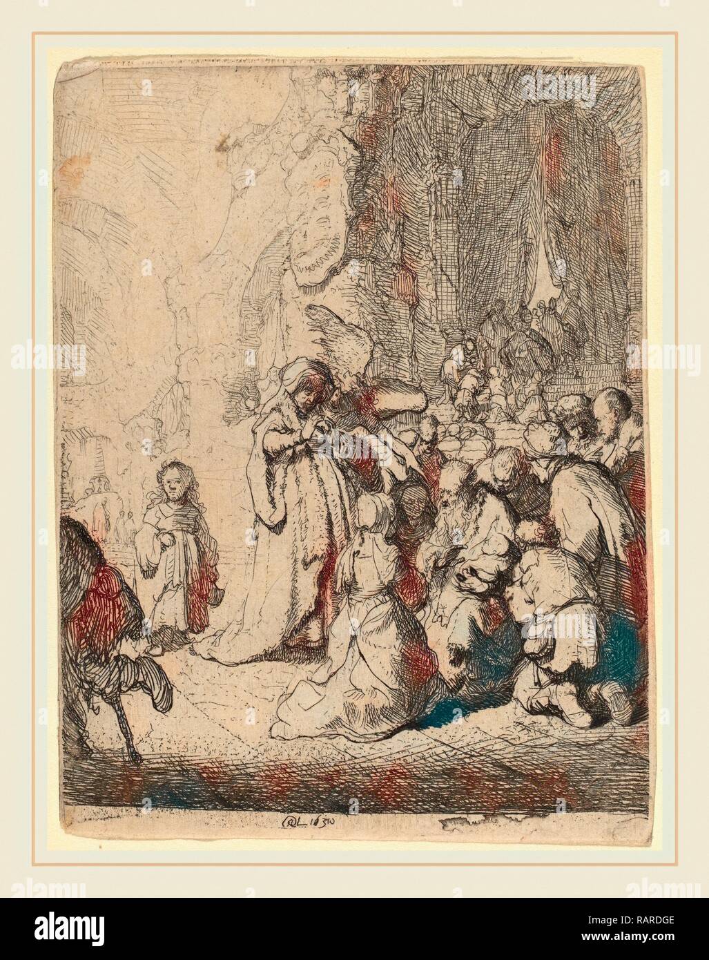 Presentation at temple rembrandt hi-res stock photography and images ...