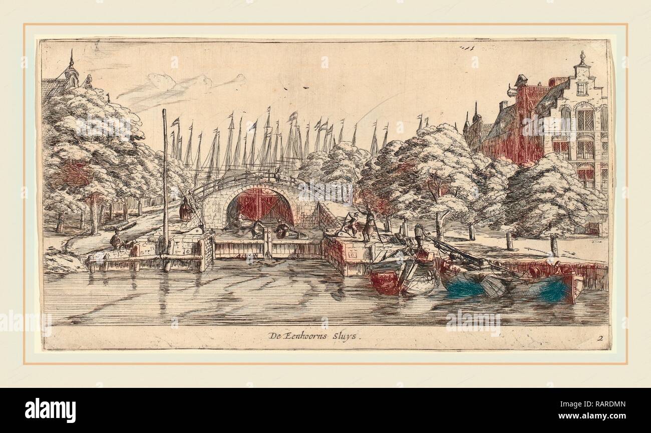 Reinier Zeeman (Dutch, 1624-1664), Eenhoorns Sluis (De Eenhoorns Sluys ...