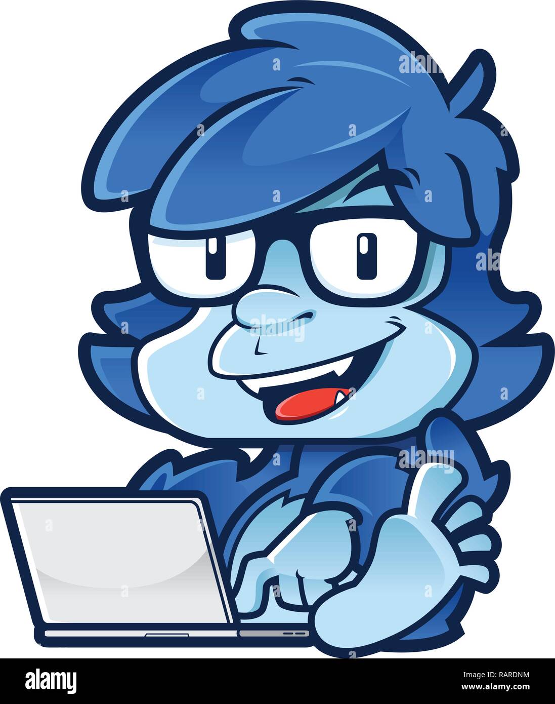 Gamer cartoon clipart hi-res stock photography and images - Alamy