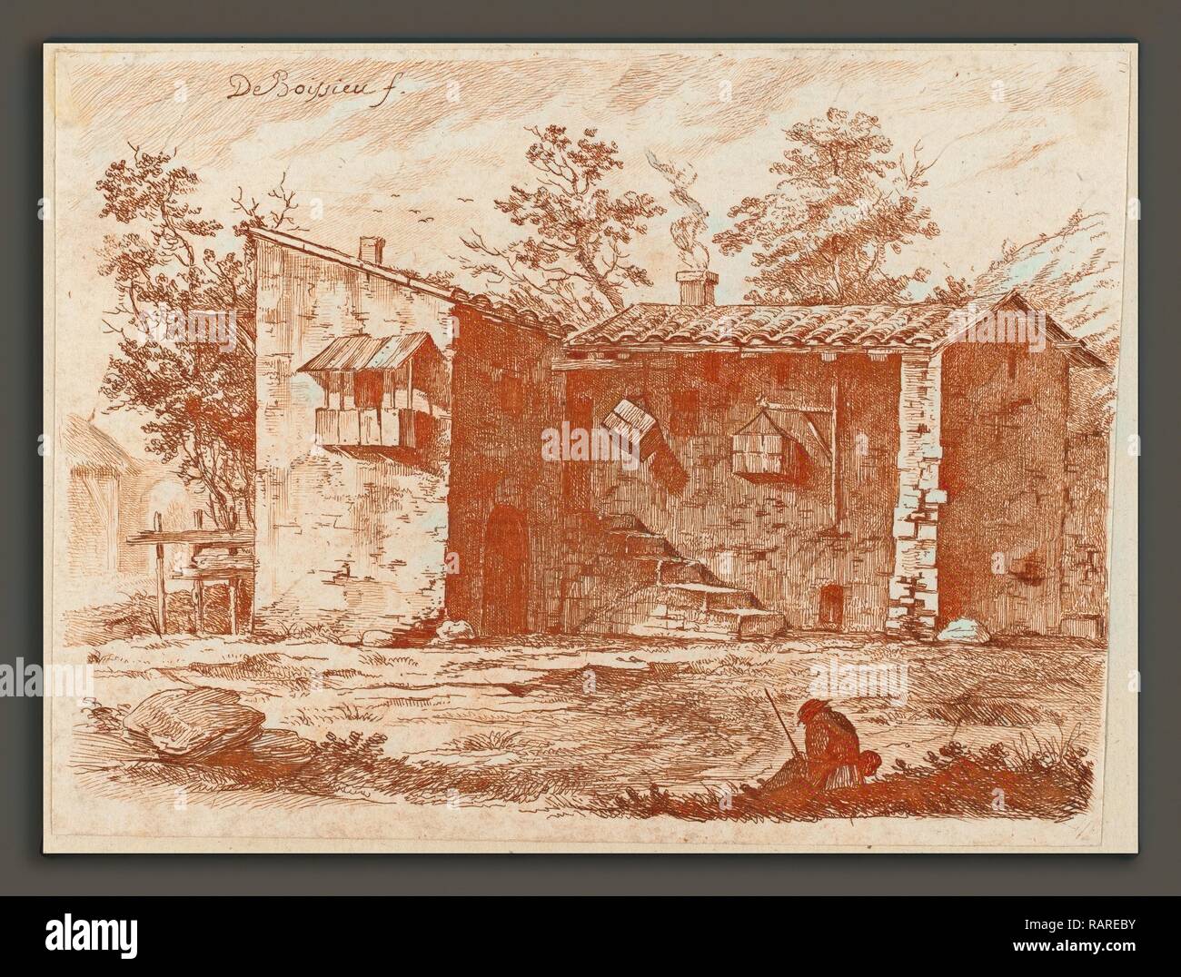 Jean-Jacques de Boissieu, Landscape, French, 1736 - 1810, 1759, etching ...