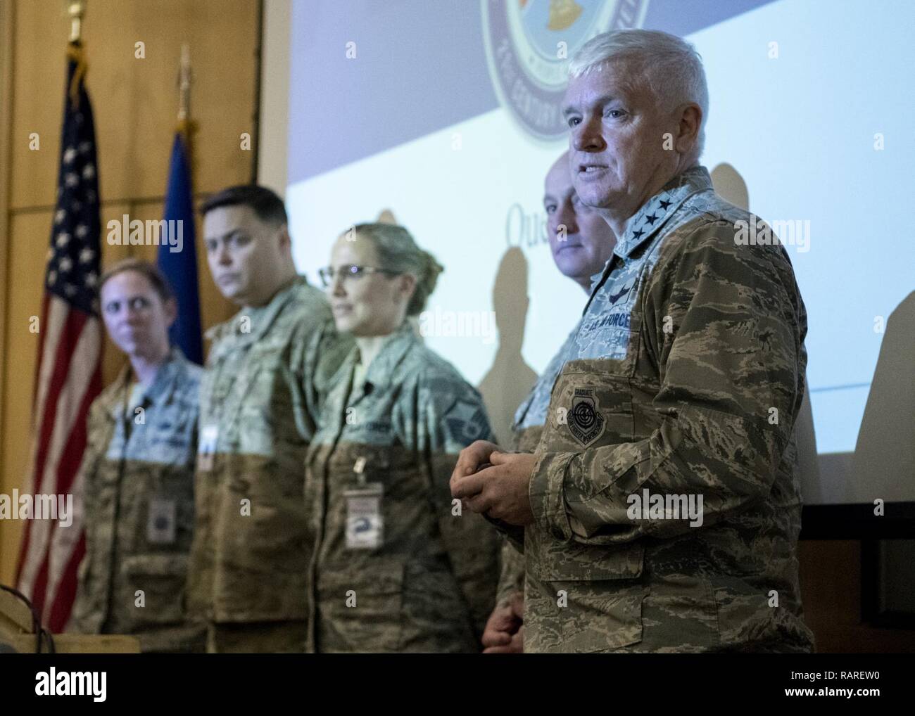Lieutenant General Scott L. Rice, director of the Air National Guard ...