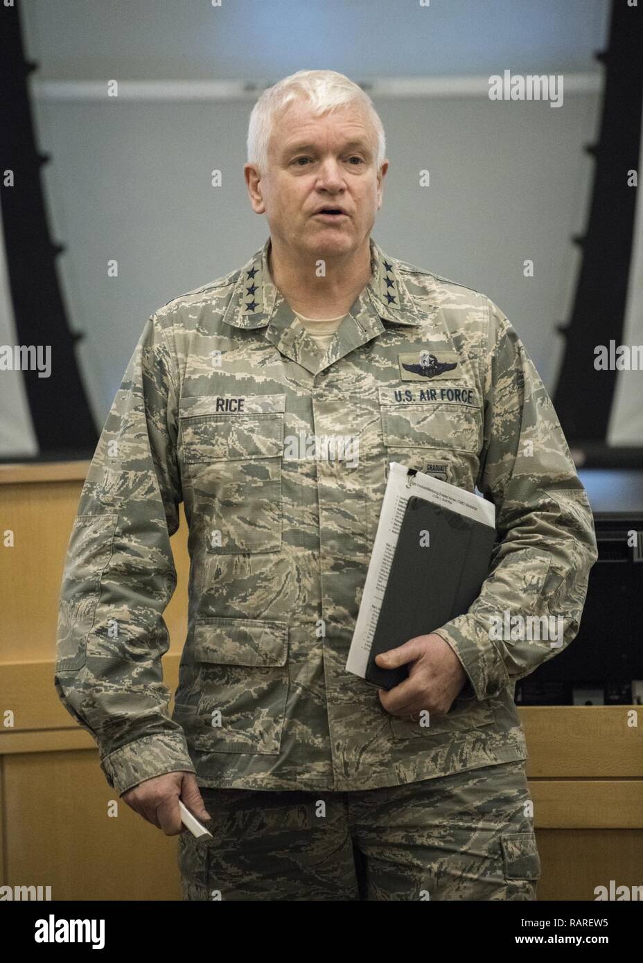 Lieutenant General Scott L. Rice, director of the Air National Guard ...