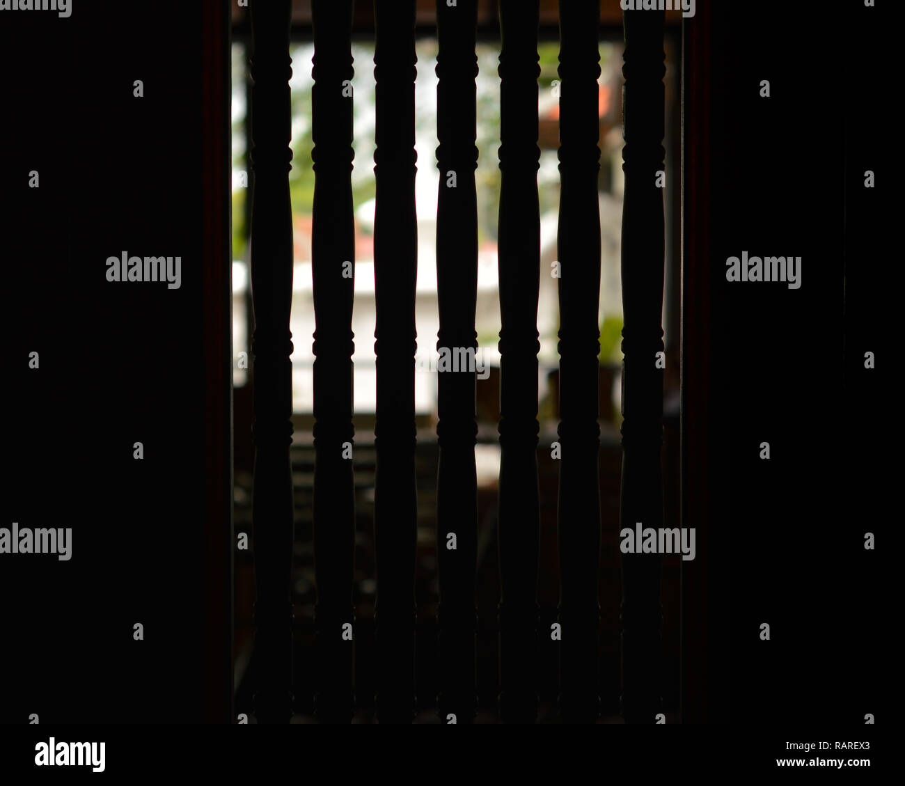 Trellis window hi-res stock photography and images - Alamy