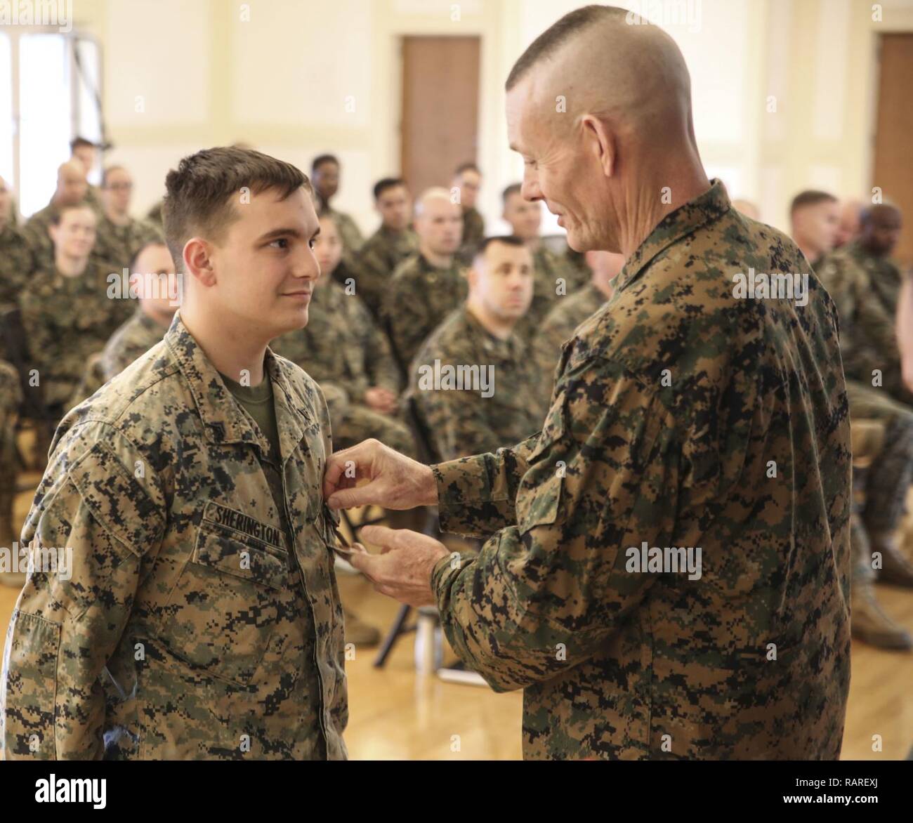 The commanding general of 2nd marine expeditionary brigade hi-res stock ...