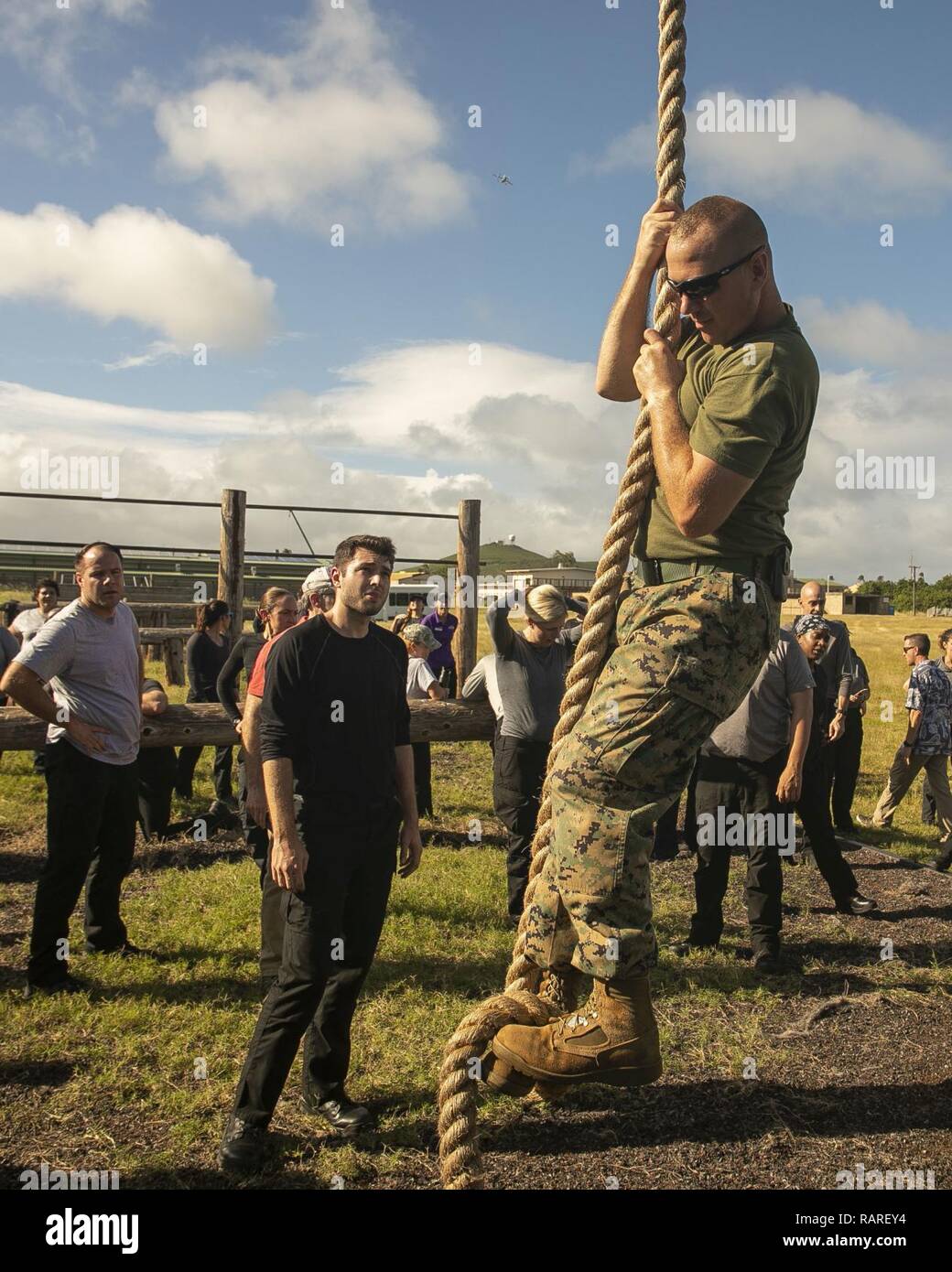 U.S. Marine Corps Gunnery Sgt. Daniel Smith, Marine Corps Base Hawaii ...