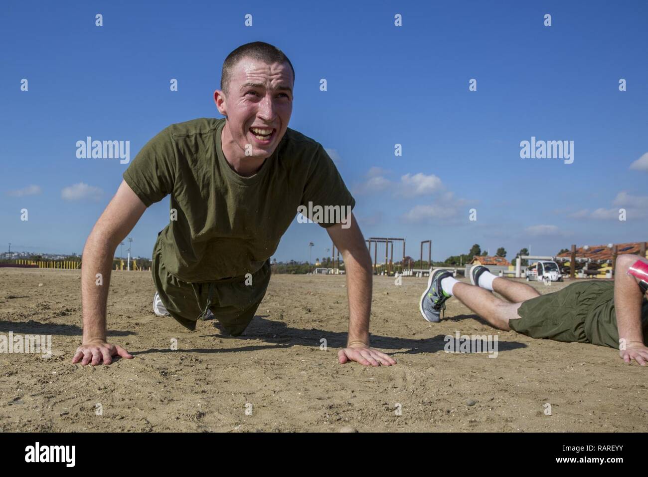 Army recruit push hi-res stock photography and images - Alamy
