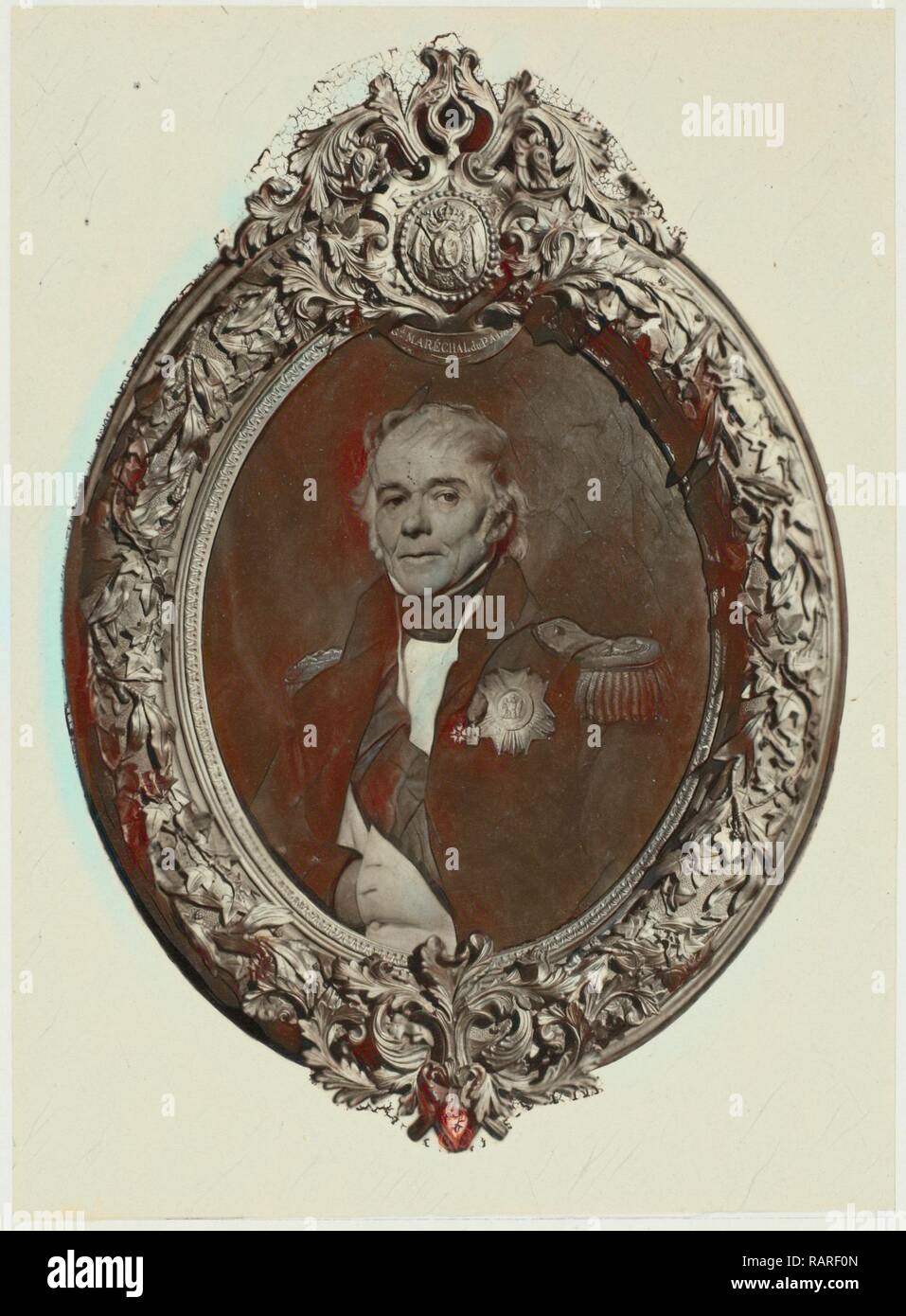 painting by Paul Delaroche: portrait du General Bertrand, Robert ...
