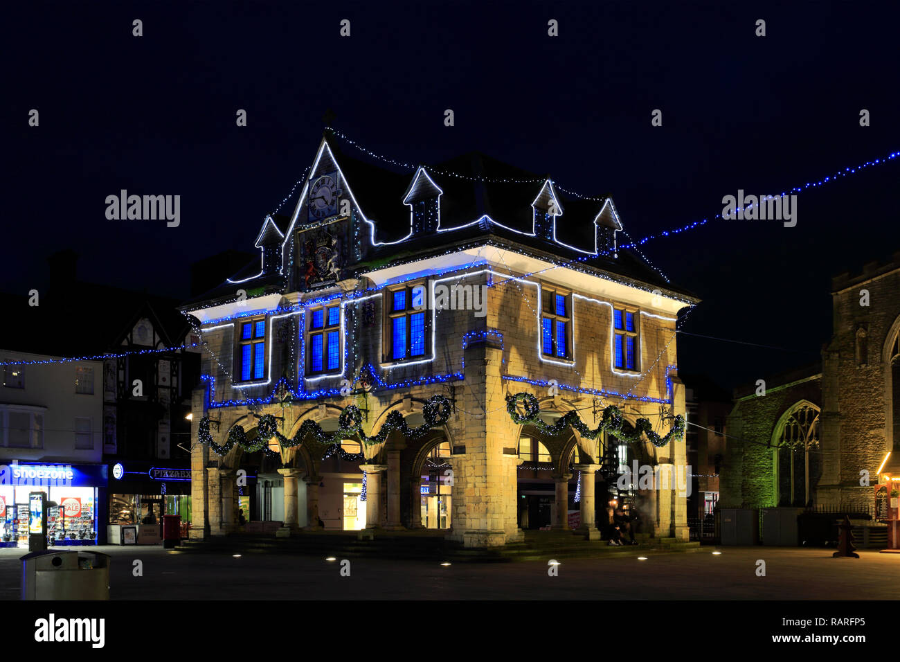 Peterborough christmas lights hi-res stock photography and images - Alamy