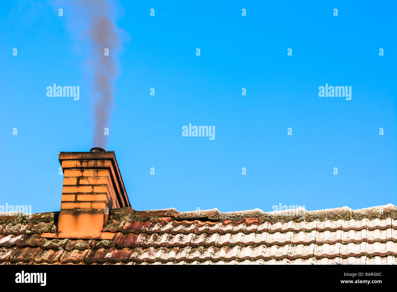 Air pollution in the home heating hi-res stock photography and images ...