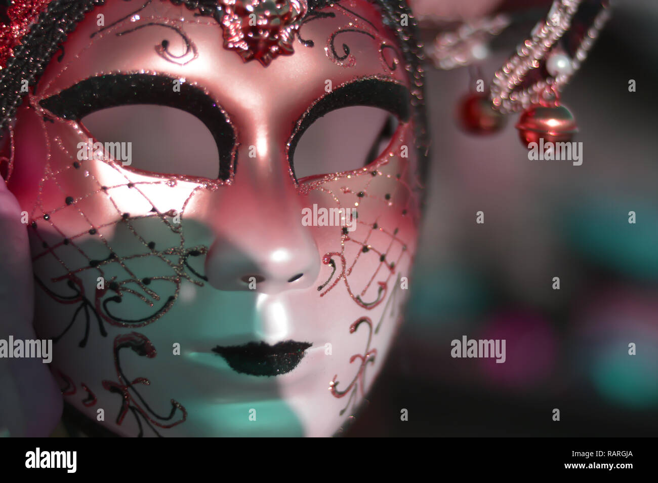 traditional Venetian carnival masks Stock Photo - Alamy