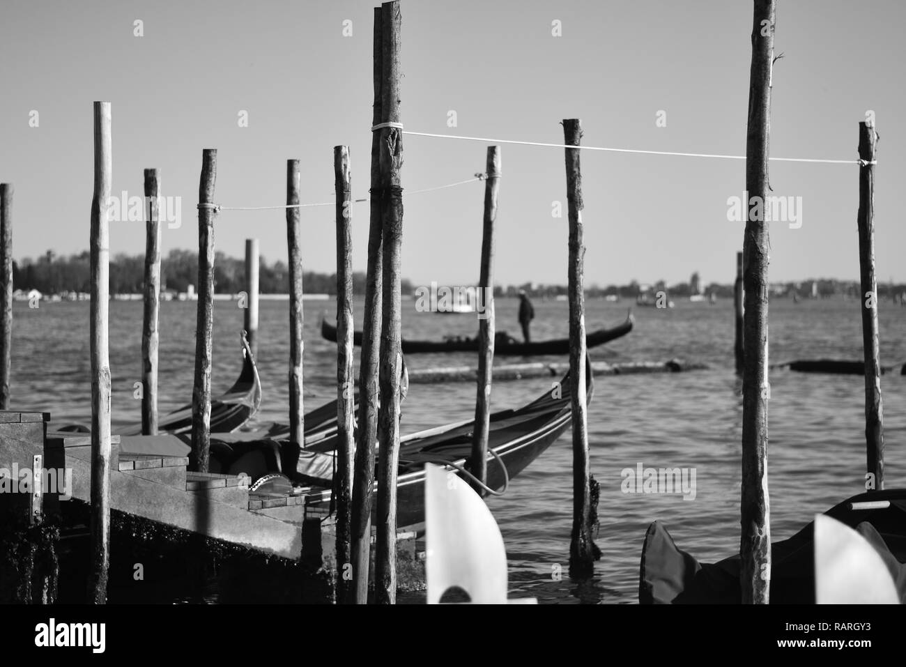 Venice in february Black and White Stock Photos & Images - Alamy
