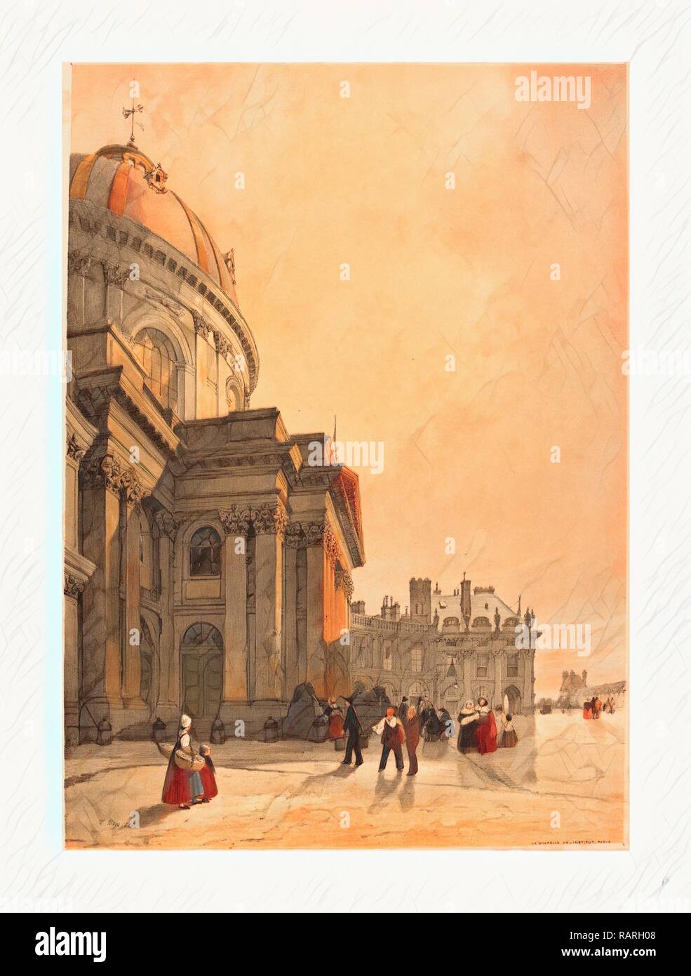 Thomas Shotter Boys (British, 1803 1874 ), La Chapelle de l'Institut ...