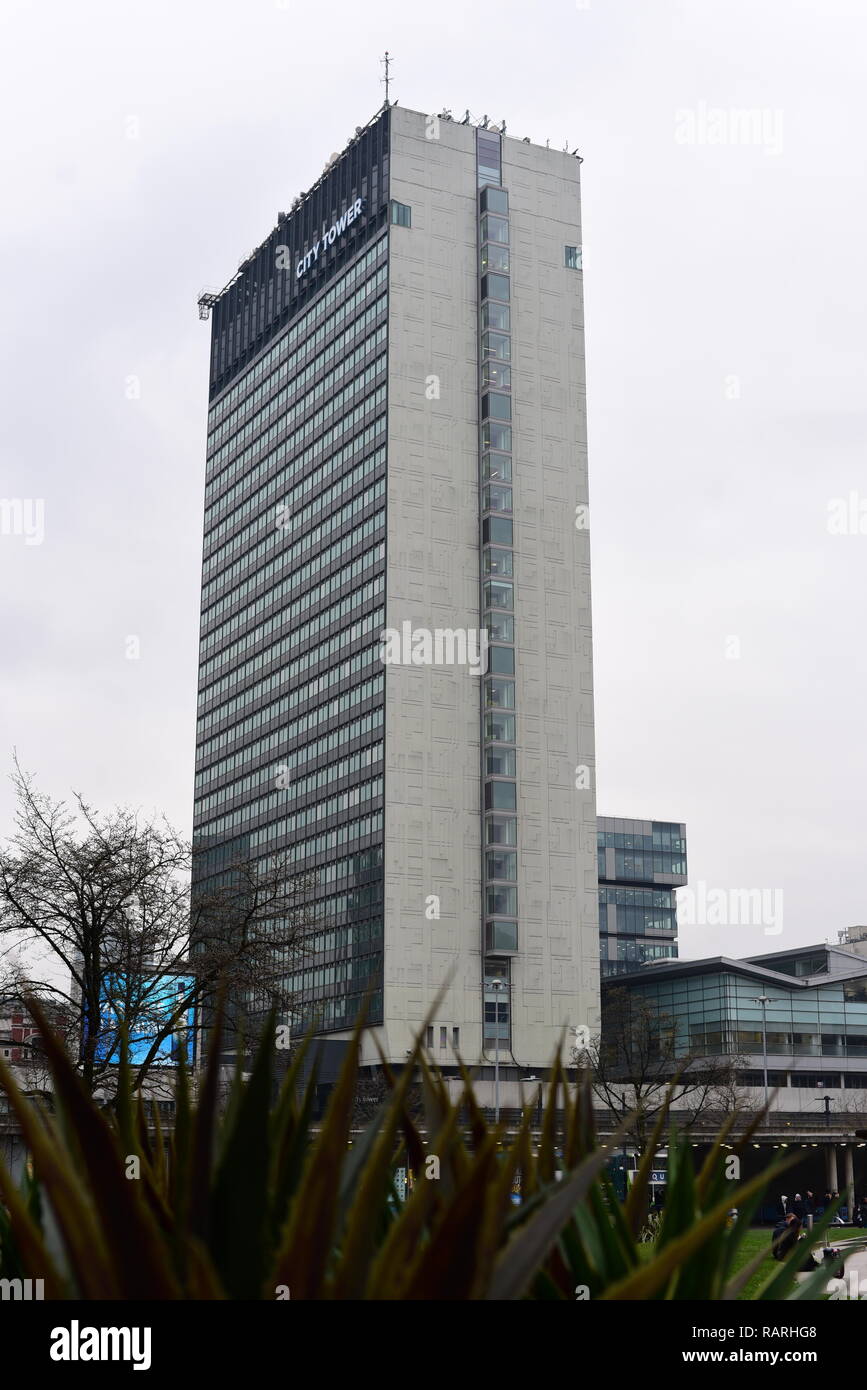 City Tower Manchester Stock Photo - Alamy