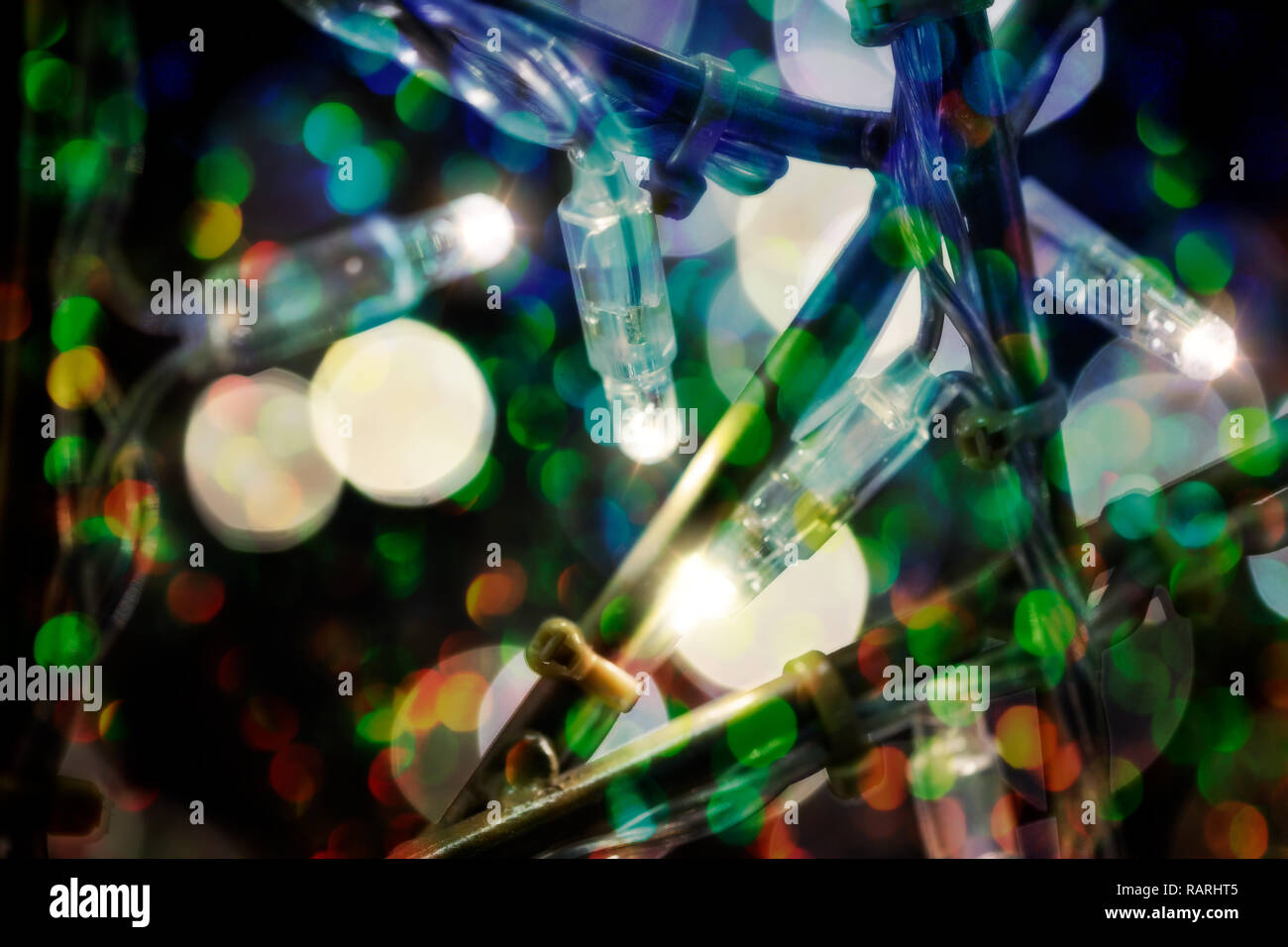 Bright colored lights hi-res stock photography and images - Alamy