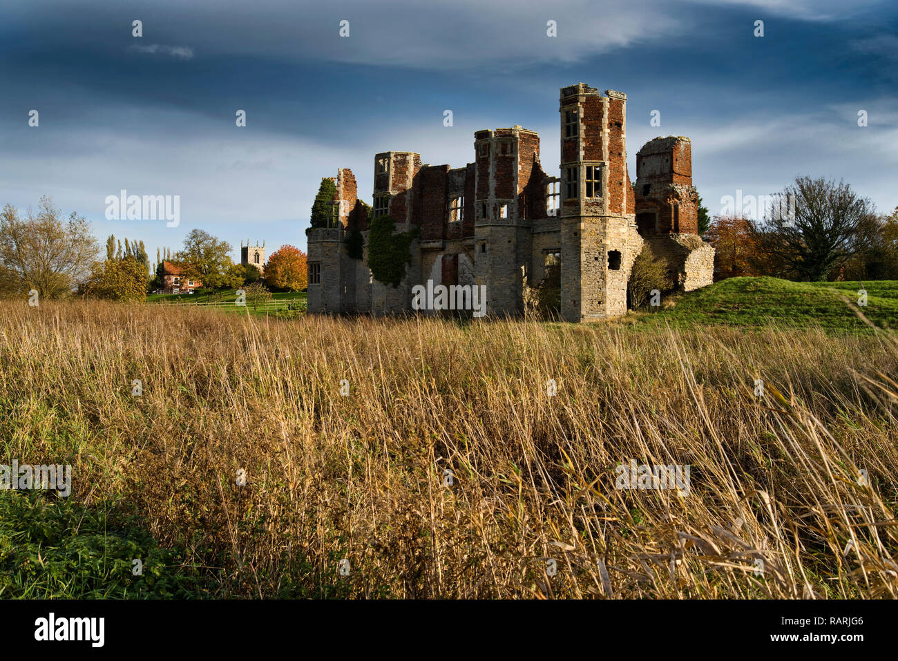 Torksey Castle, Lincolnshire, England (2 Stock Photo - Alamy