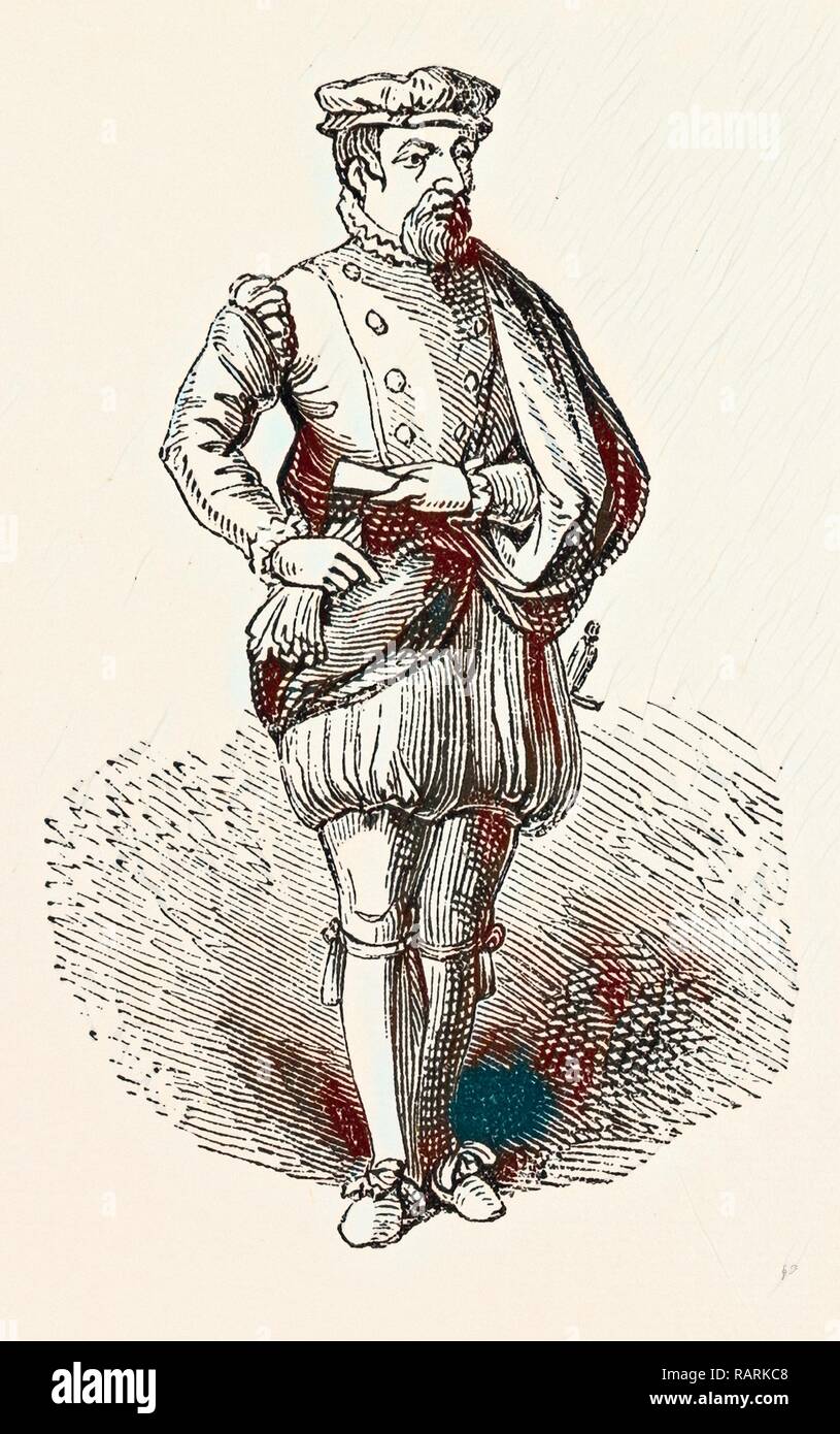 Statue Sir Thomas Gresham, English merchant and financier, London ...