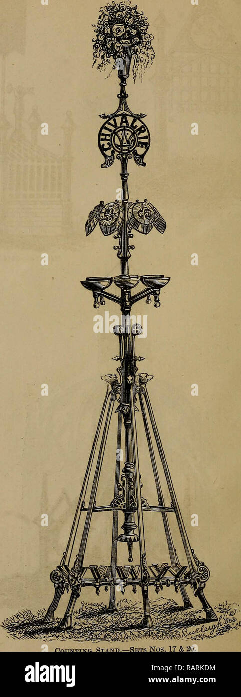 "Illustrated catalogue of chivalrie, with the rules of the game ...