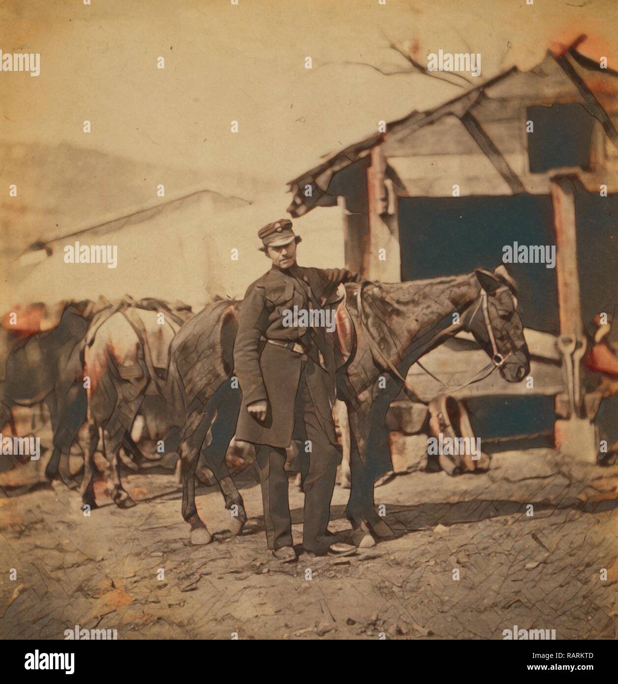 Captain Bathurst, Grenadier Guards, Crimean War, 1853-1856, Roger ...