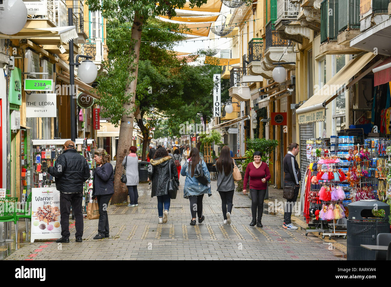 Ledra street nicosia hi-res stock photography and images - Alamy