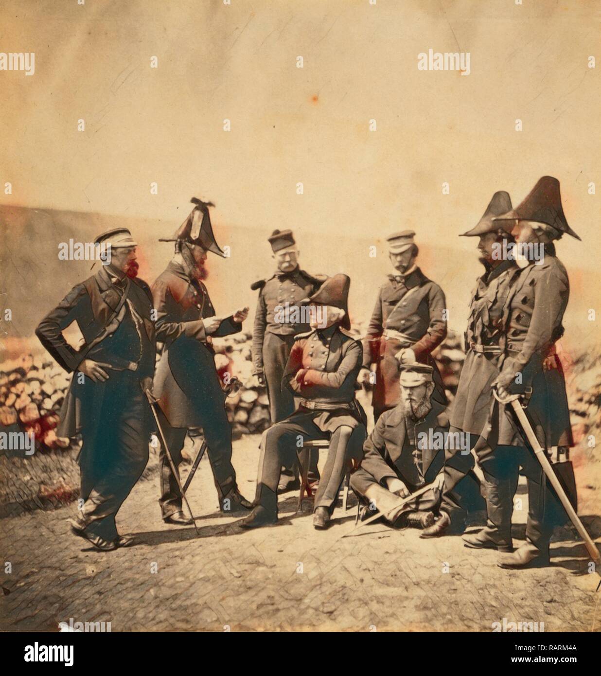 Lieutenant General Sir George Brown G.C.B. & officers of his staff ...