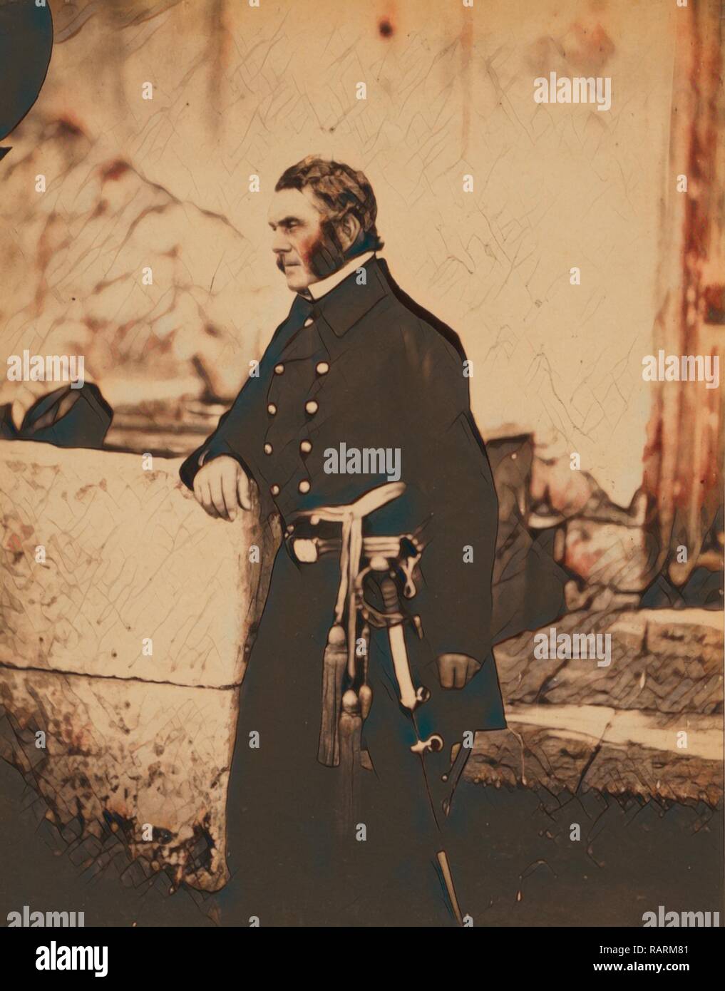 Major General Estcourt, Crimean War, 1853-1856, Roger Fenton historic ...