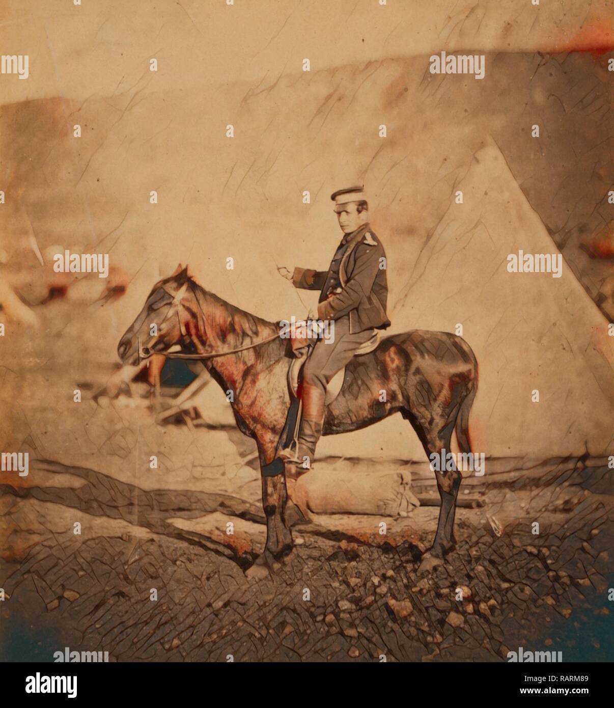 Major Morris, C.B., Royal Artillery, Crimean War, 1853-1856, Roger ...