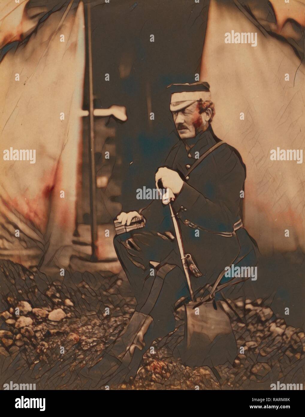 Colonel Wilbraham, Crimean War, 1853-1856, Roger Fenton historic war ...