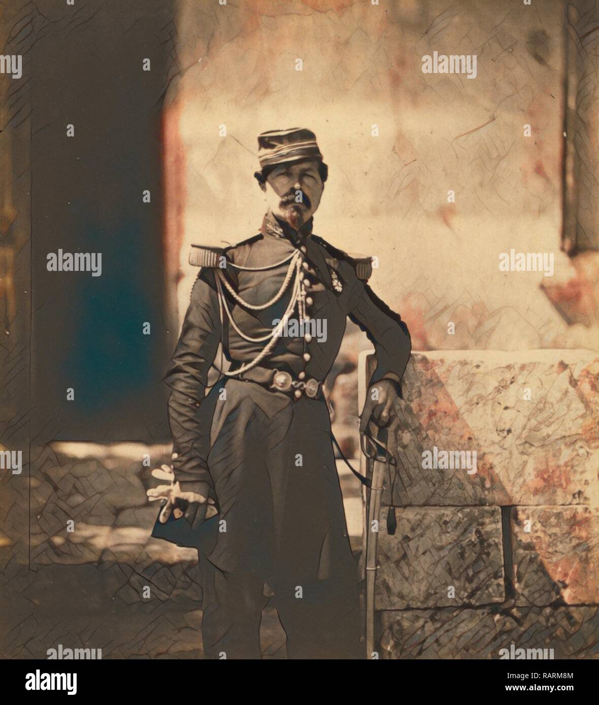 Colonel Vico, attached to the British Head Quarters, Crimean War, 1853 ...