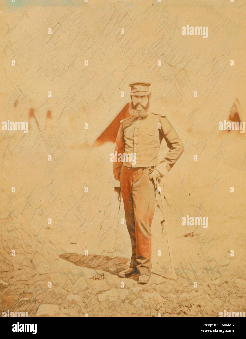 Major Radcliffe, 5th Dragoon Guards, Crimean War, 1853-1856, Roger ...