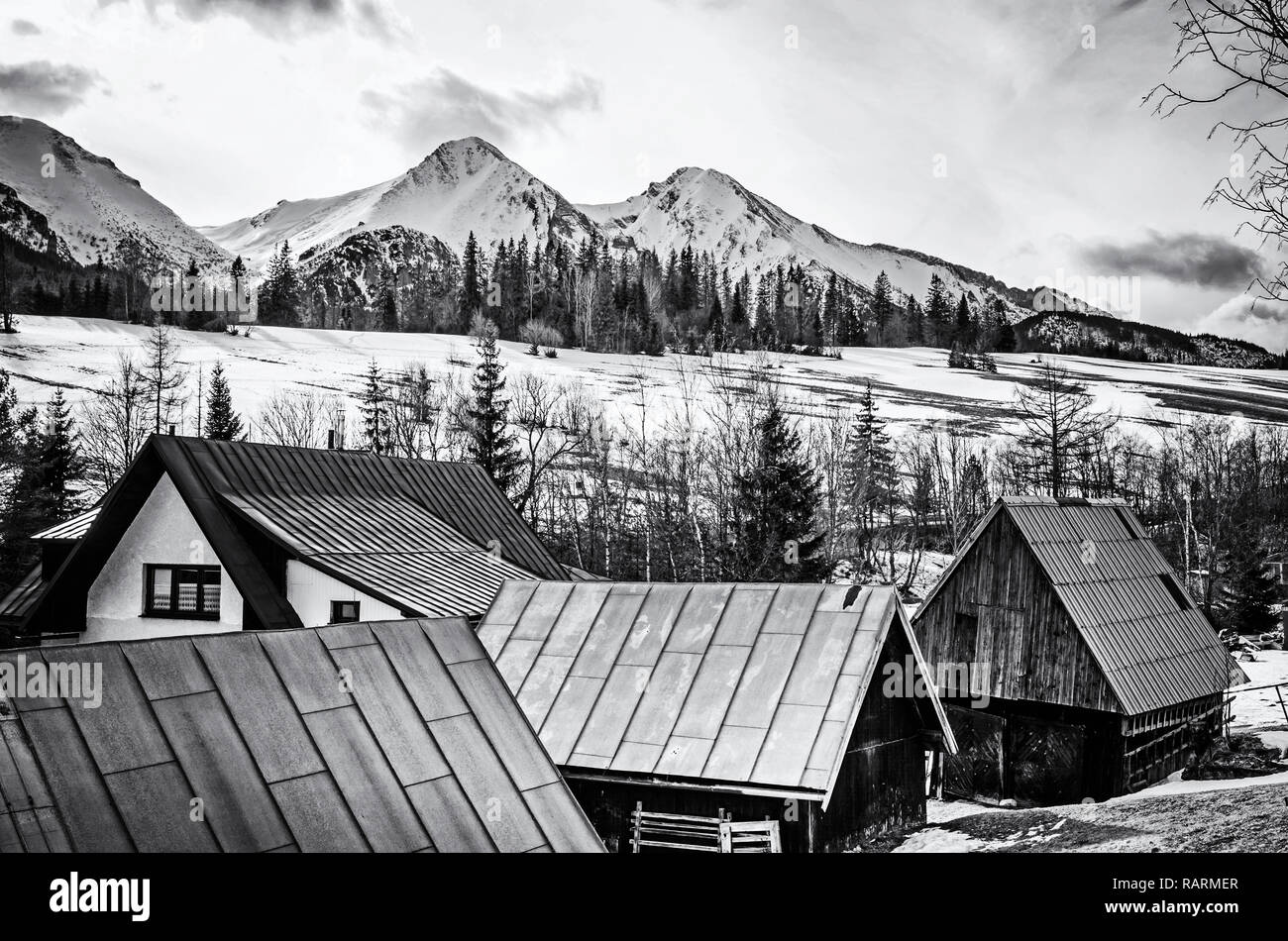 Zdiar winter hi-res stock photography and images - Alamy