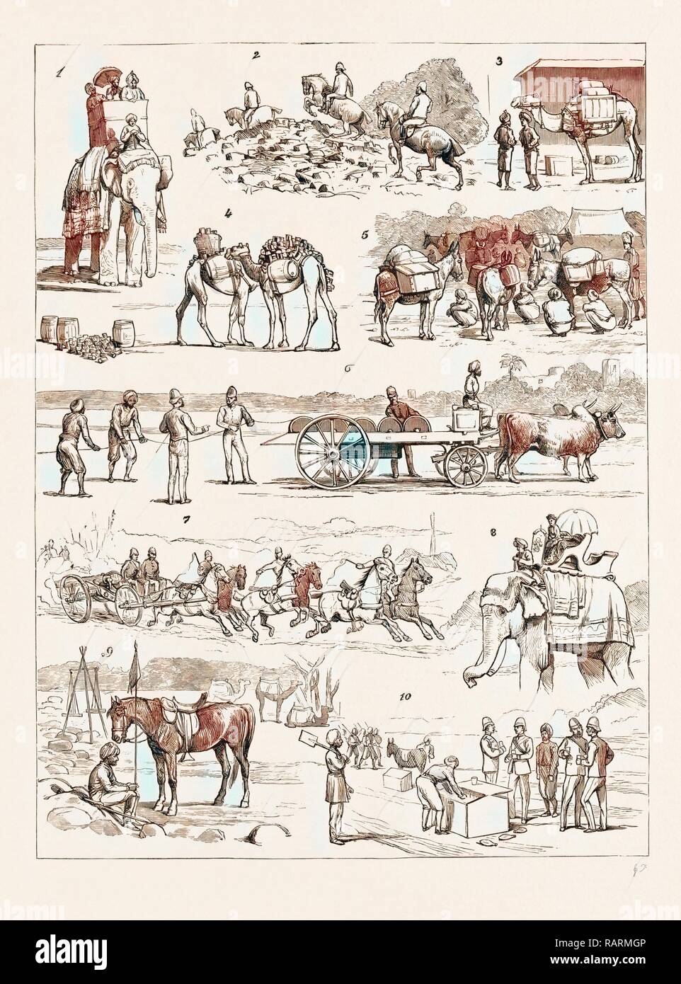 Camel howdah hi-res stock photography and images - Alamy