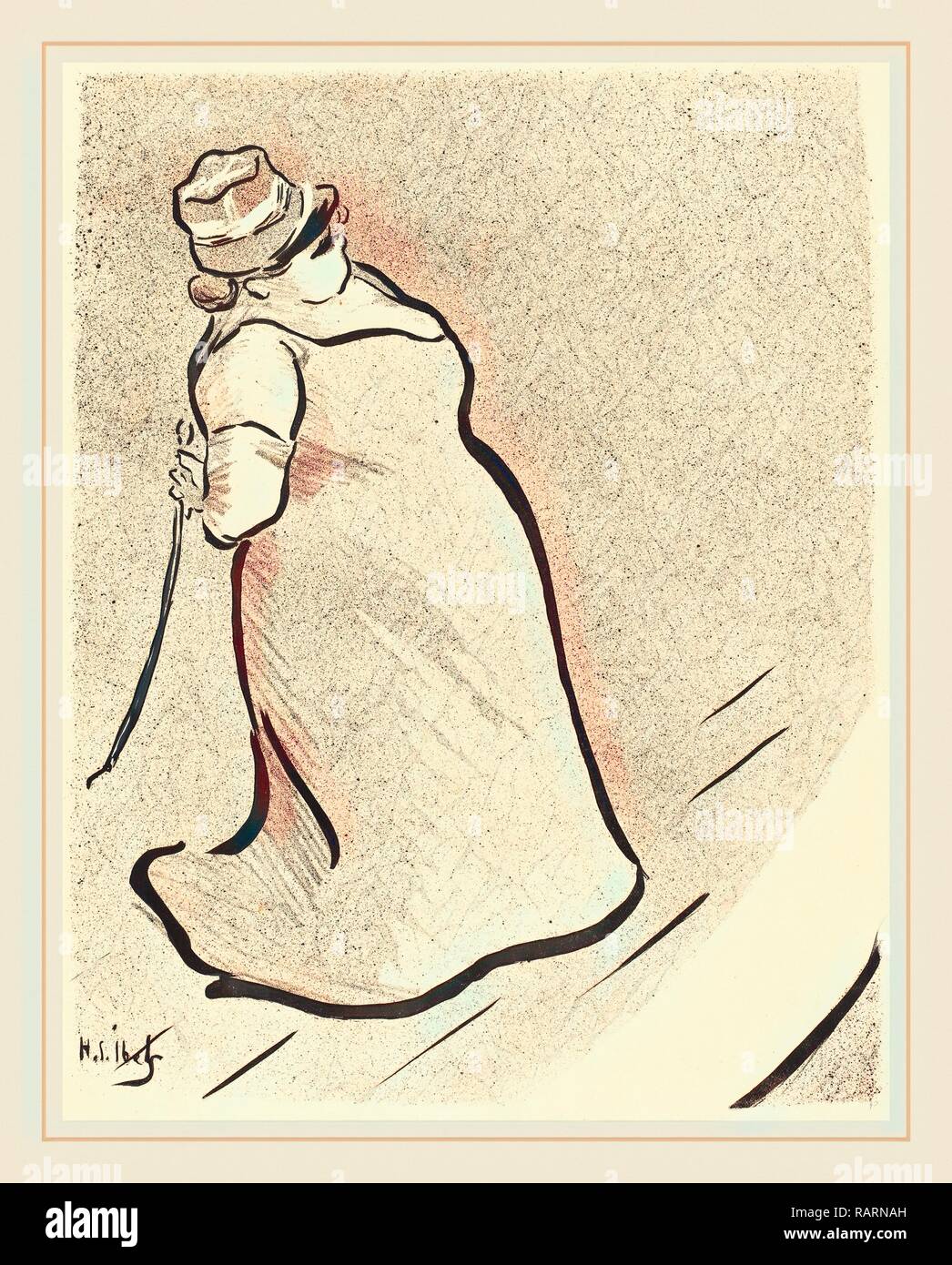 Henri-Gabriel Ibels (French, 1867-1936), Singer, 1893, lithograph ...