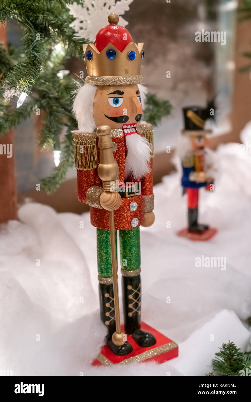 Full Body picture of Wooden Toy Prince With Toy Soldier in the ...