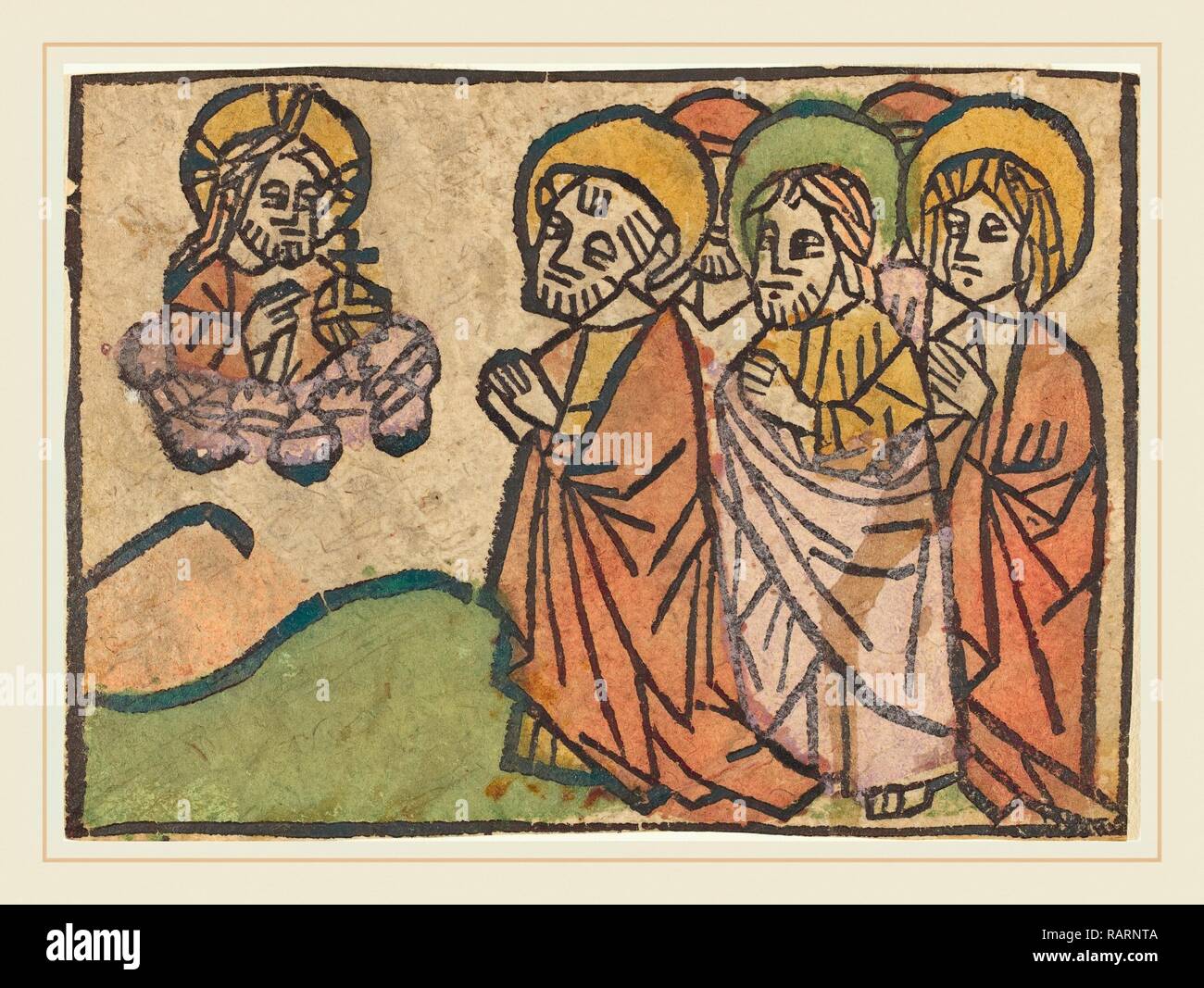 German 15th Century, Christ Appearing to the Apostles, c. 1460-1470 ...