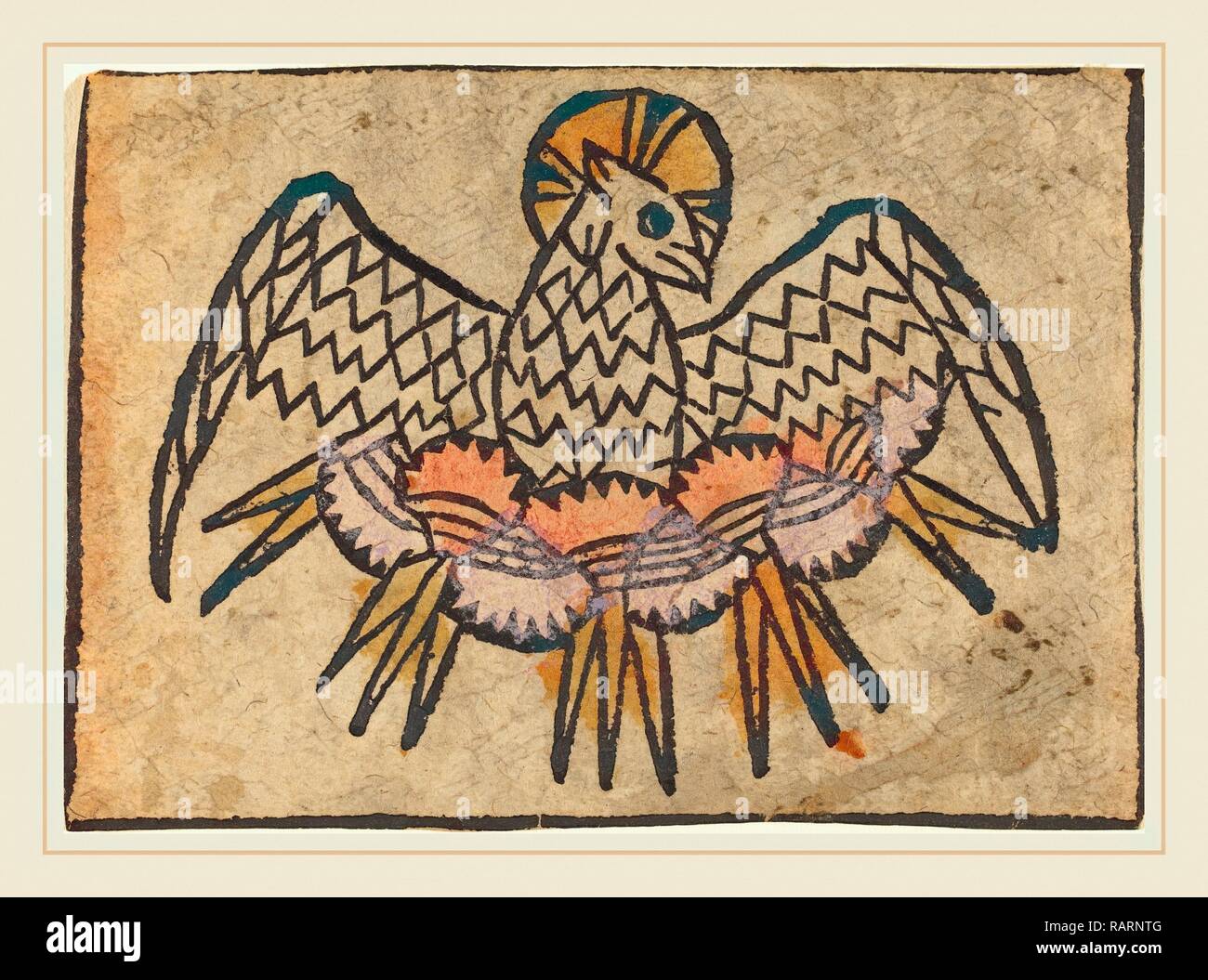 German 15th Century, The Holy Ghost, c. 1460-1470, woodcut, hand ...