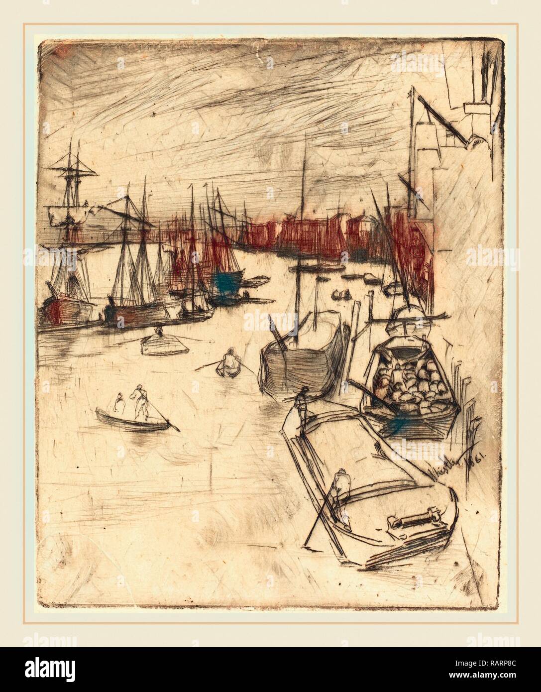 James McNeill Whistler (American, 1834-1903), Little Wapping, 1861 ...